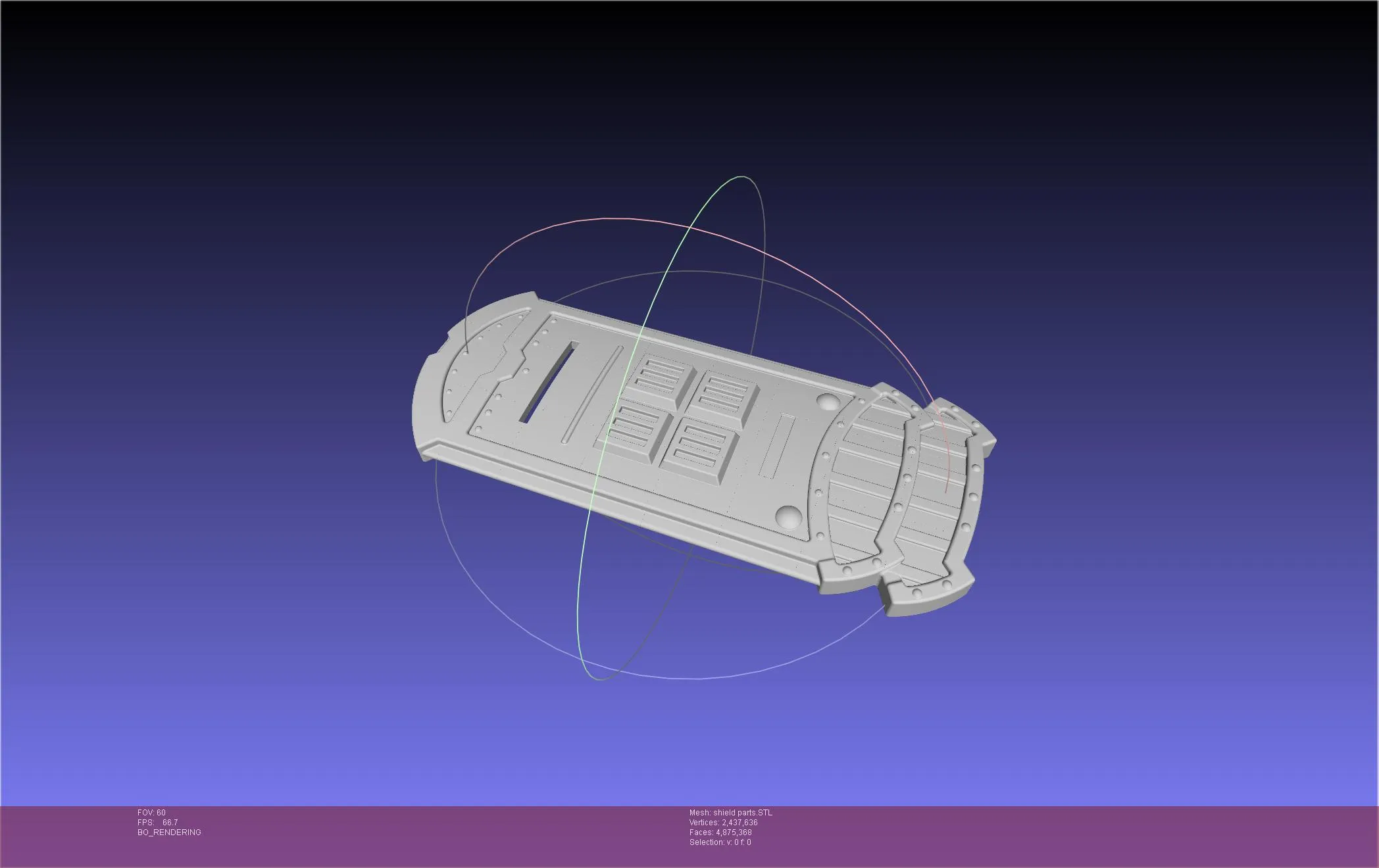Cosplay STL Download - Ultrakill Gutterman Shieldby Julian Danzer