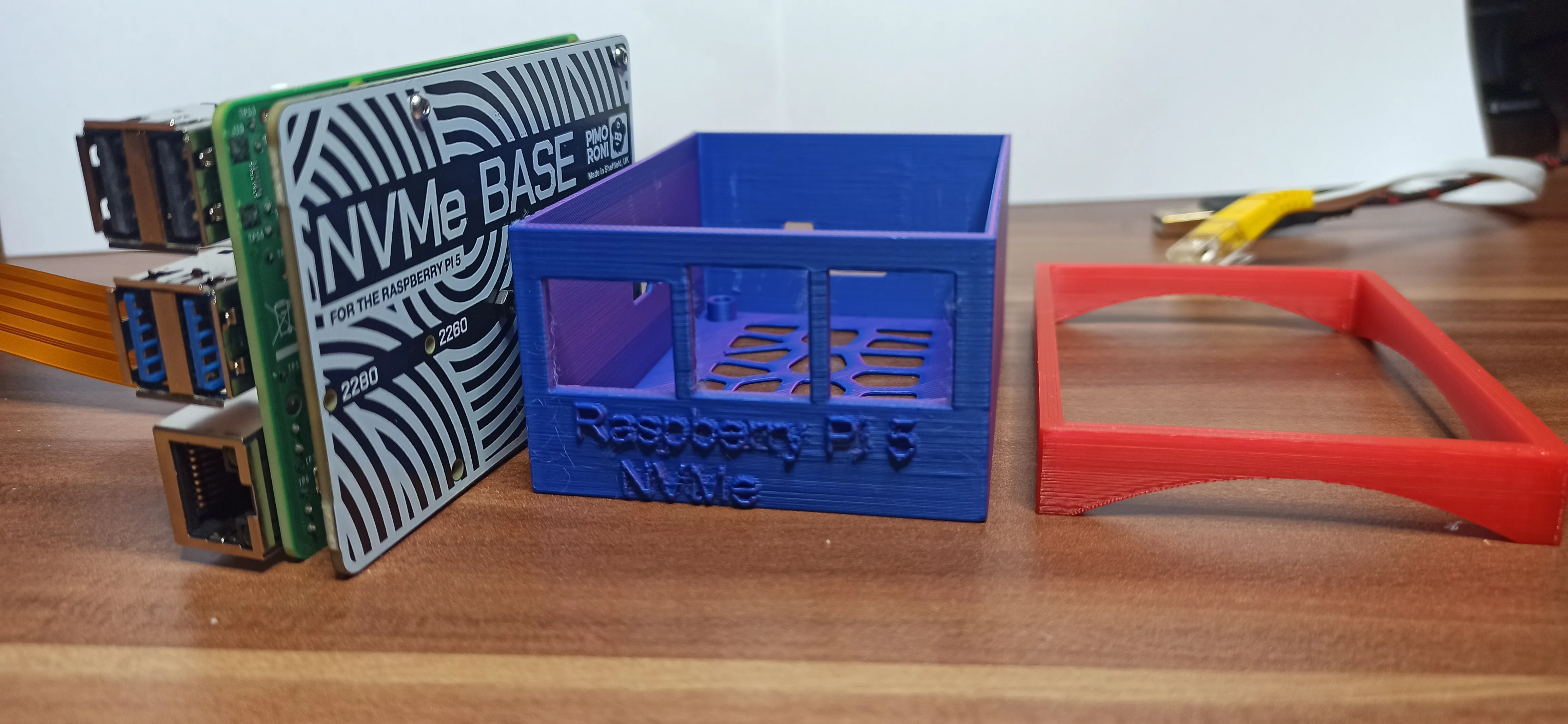 3D Printer Files | 3MF File | Compact Case for Raspberry Pi 5 with Pimoroni NVMe Base | Creality ...