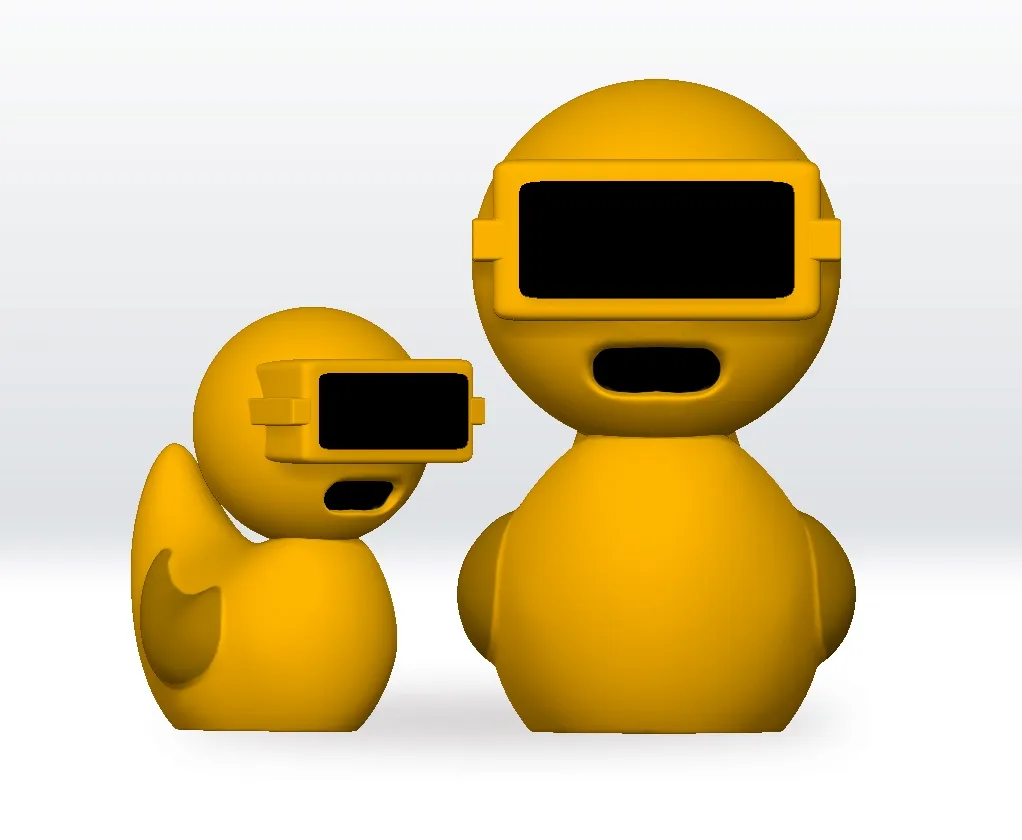 Characters & Creatures STL Download - Sprunki Gold Garnold Duck STL ...