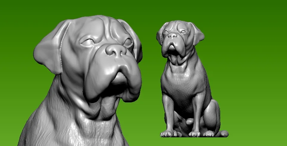 Characters & Creatures STL Download - Ferocious jack dog - 3D printby ...