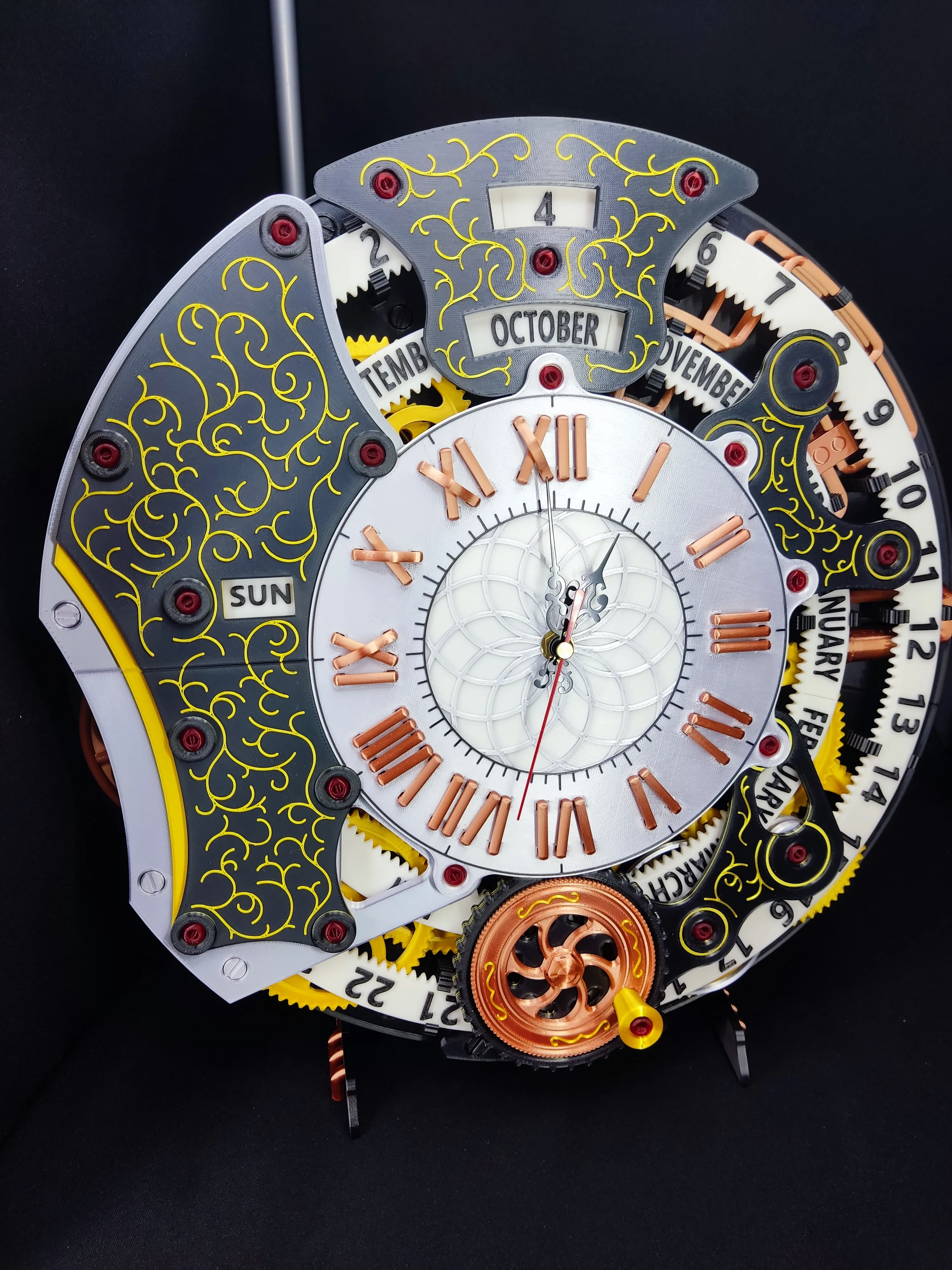 Vintage Steampunk Wall Clock | 3D models download | Creality Cloud