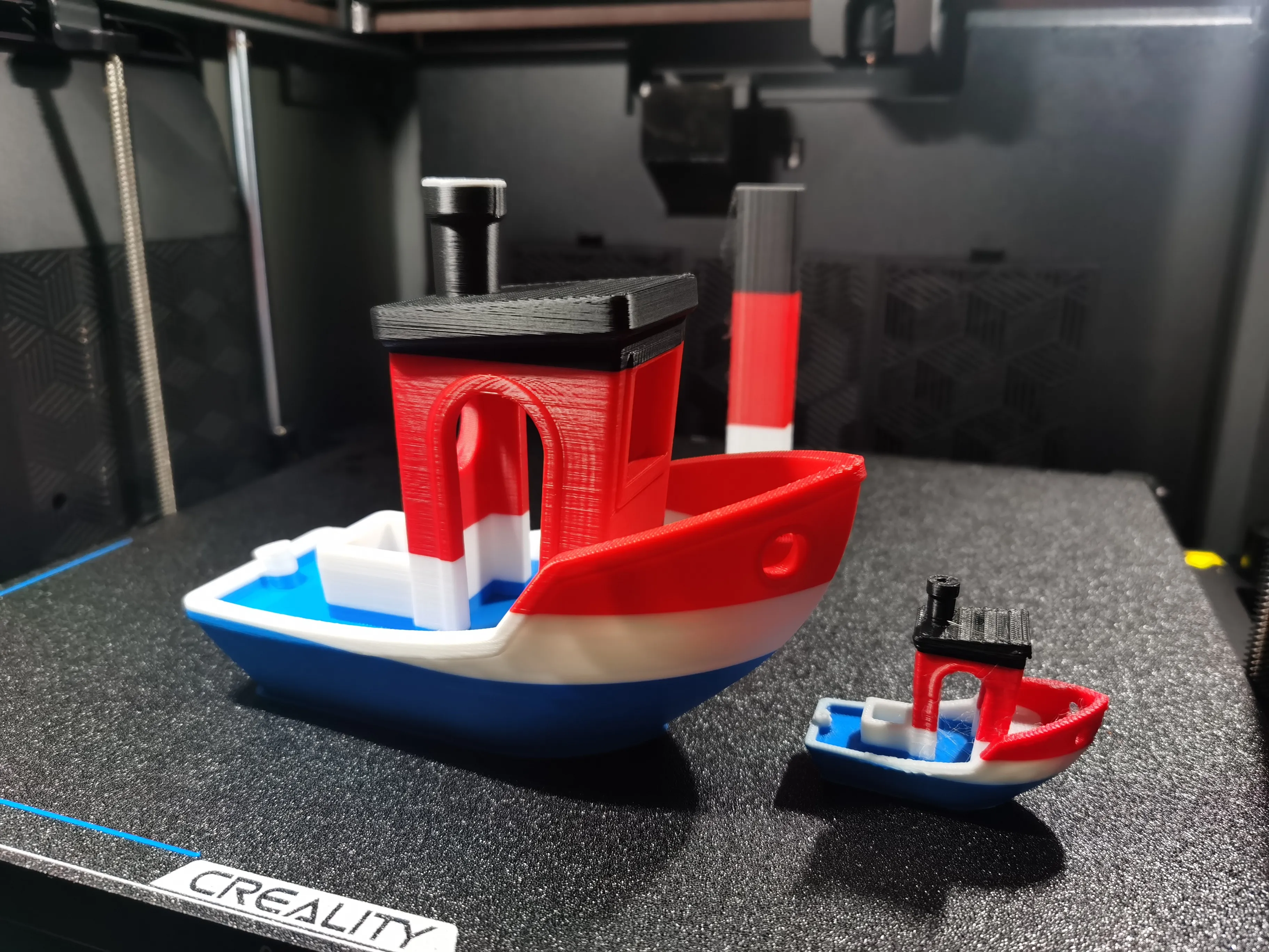 Benchy "plus" on creality k2 plus. :D | Creality Cloud