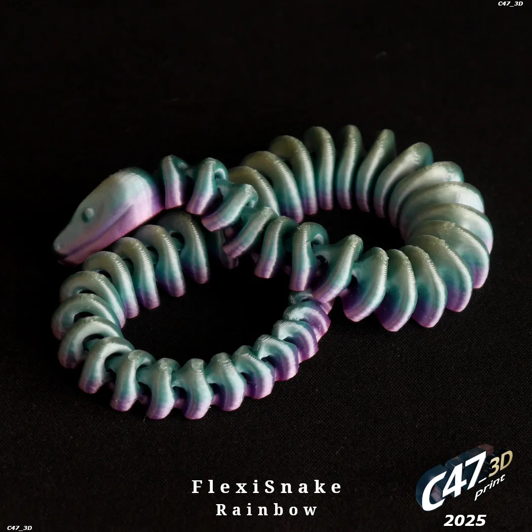 3D Printer Files | 3MF File | Flexi Snake | Creality Cloud