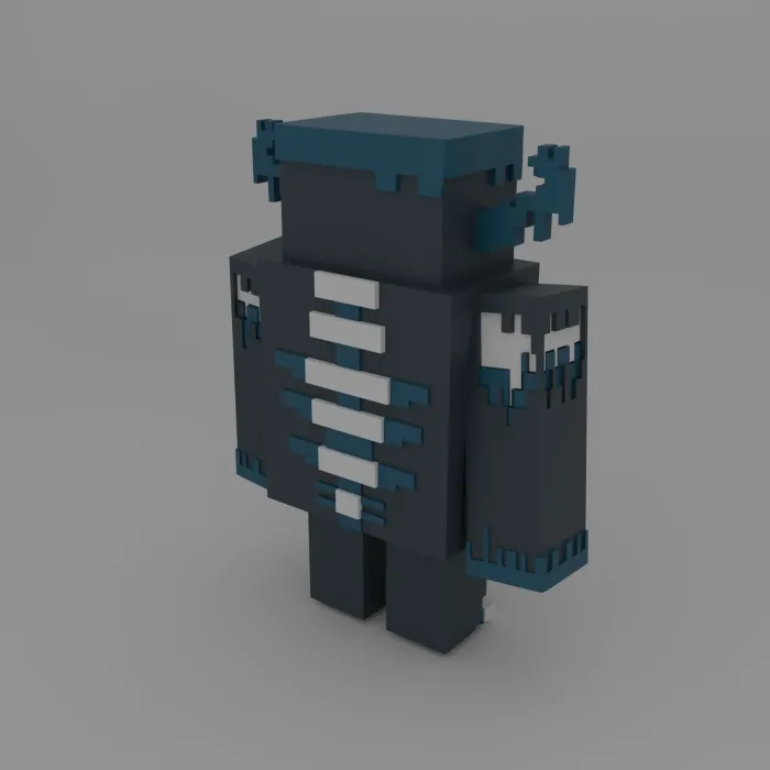minecraft warden | 3D models download | Creality Cloud