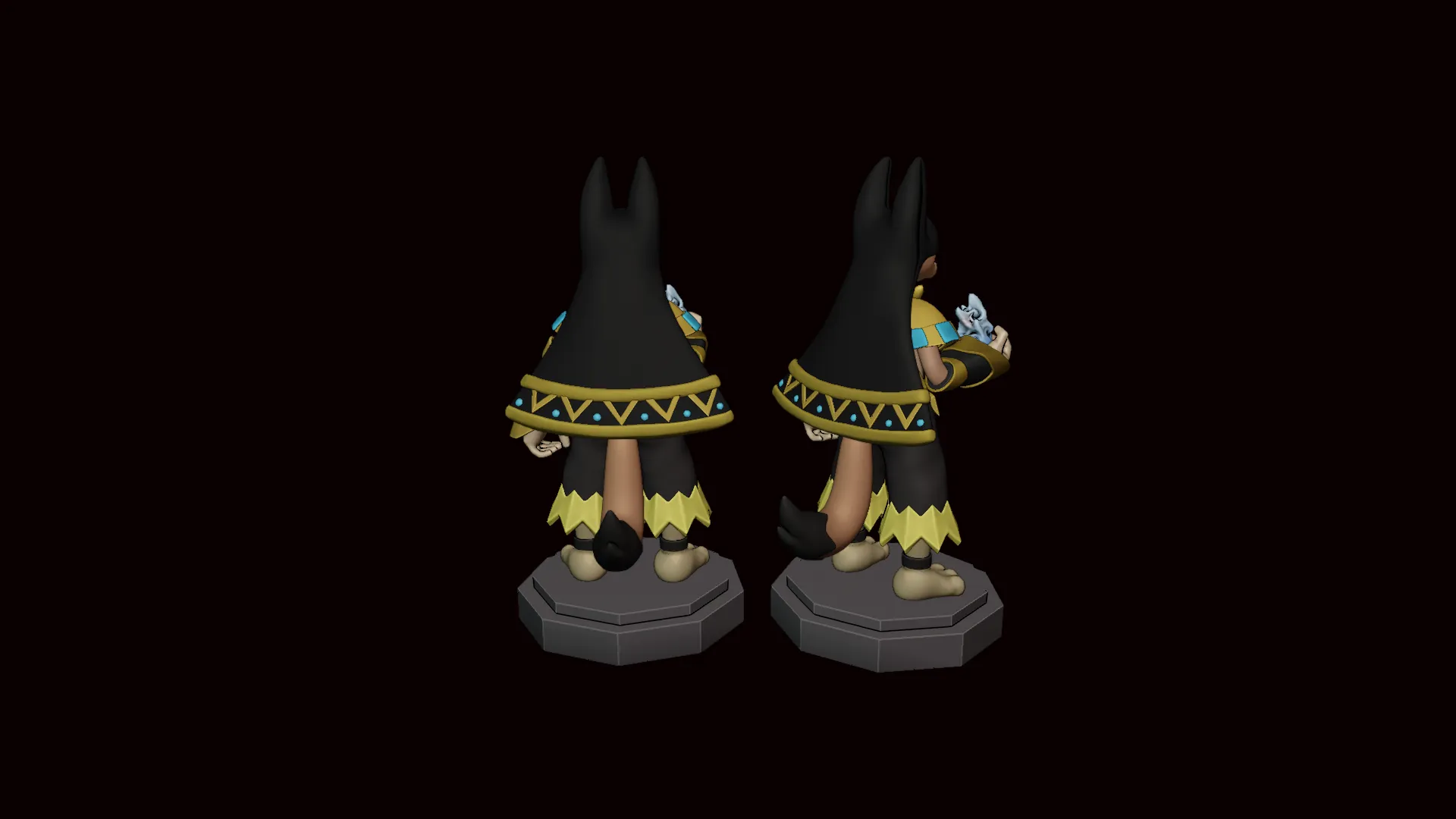 Characters & Creatures STL Download - Anubis Palworld Fanartby Jlo3d