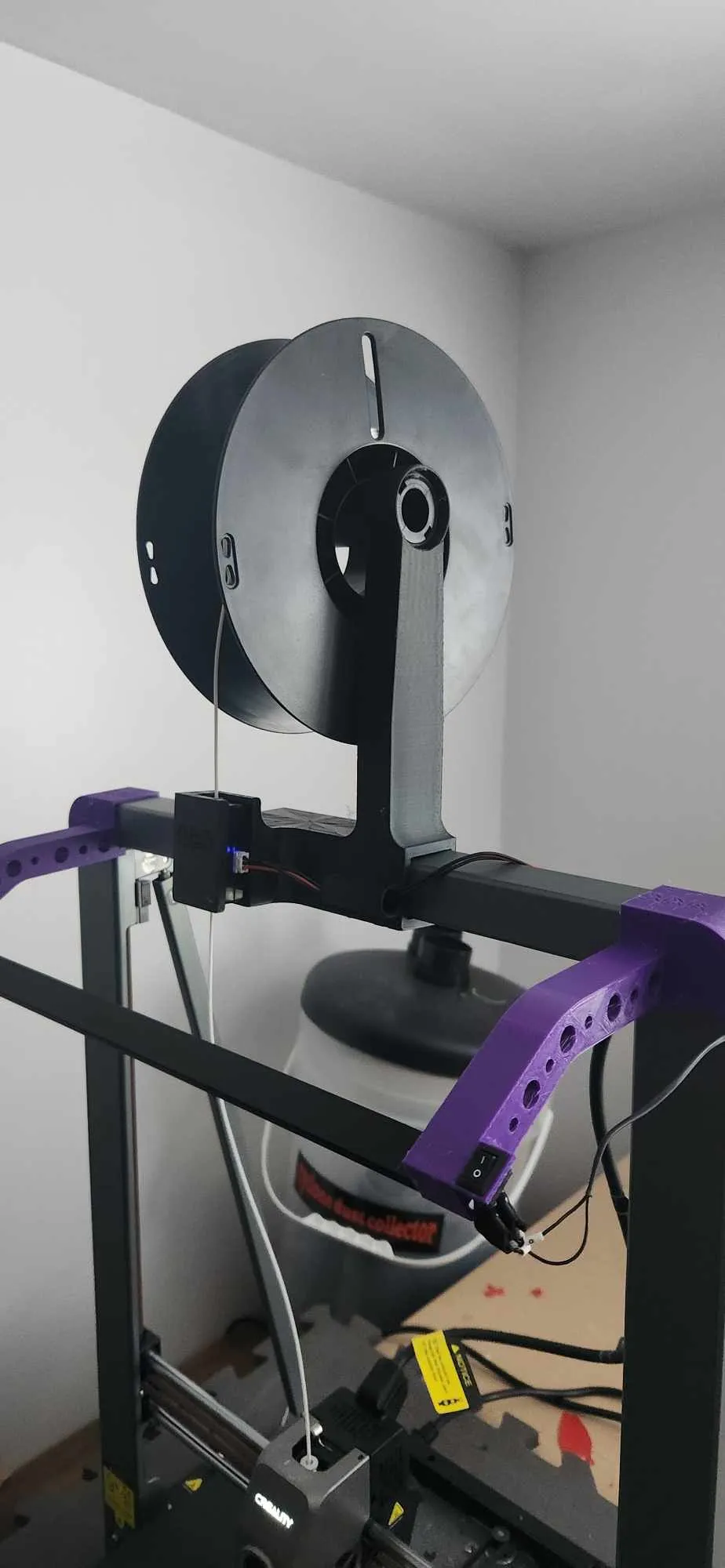 3D Printer Parts STL Download Ender 3 V3 Plus Top Mount Filament And