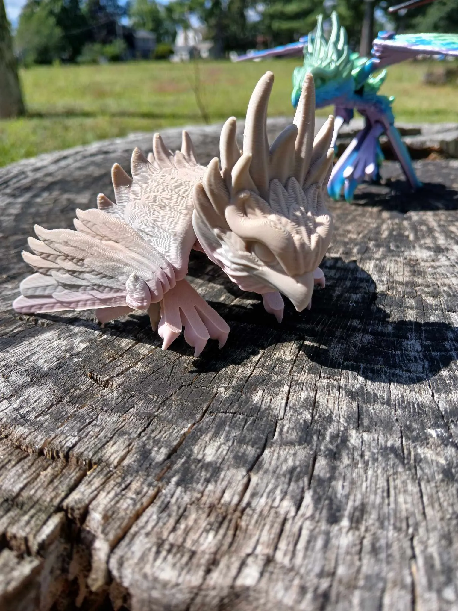 Characters & Creatures STL Download - Phoenix Flexibleby The Dragons Den