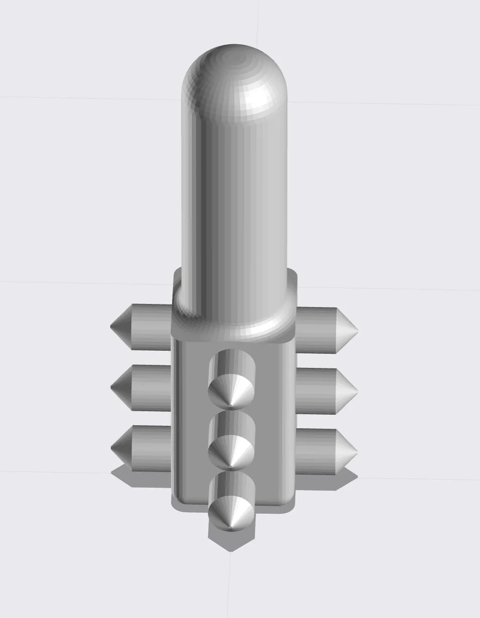 Miniature Games & Accessories STL Download - minifigure mace (Lego ...