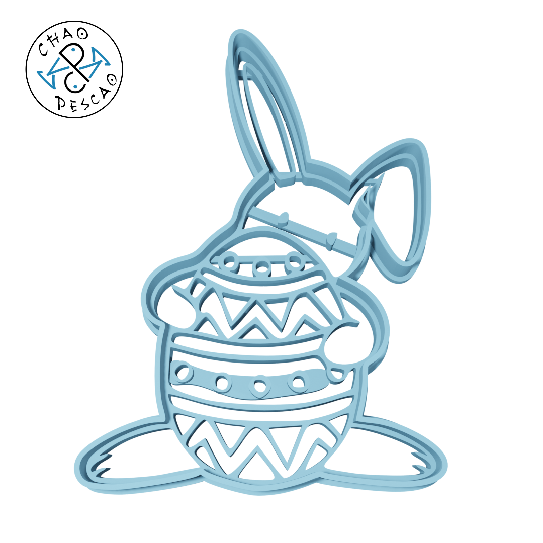 BUNNY EASTER EGG - COOKIE CUTTER | 3D models download | Creality Cloud