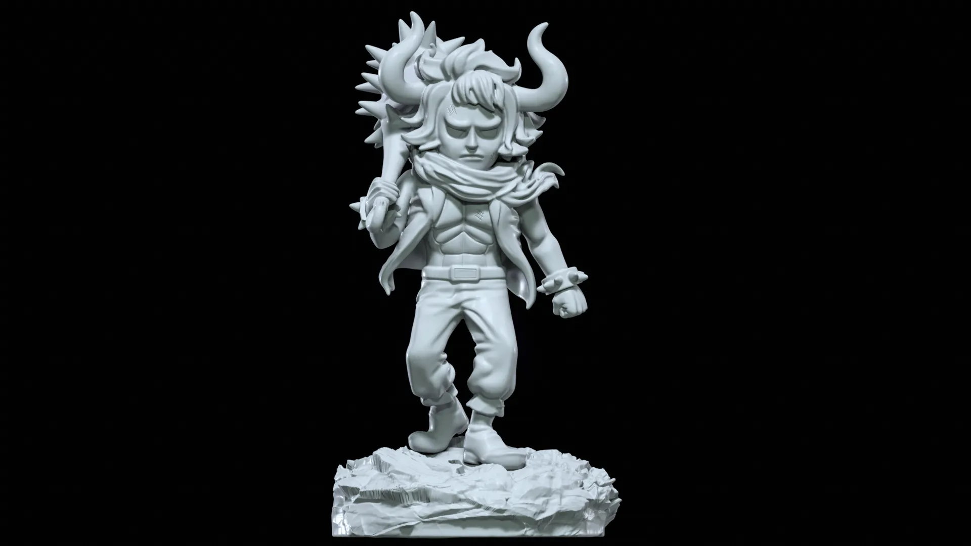 Characters & Creatures STL Download - KAIDO KID fanart - ONE PIECE - 3D ...
