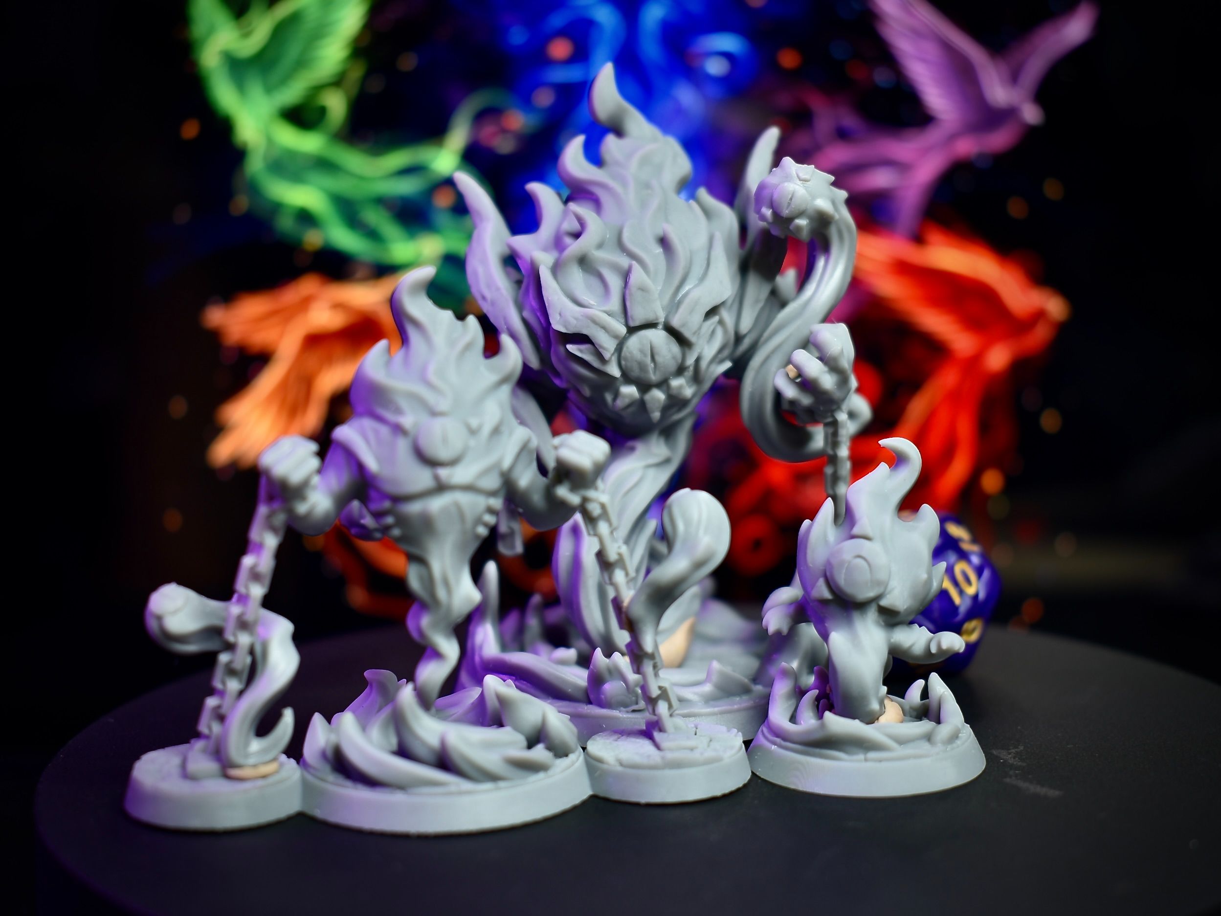 Fire Elementals PACK | 3D models download | Creality Cloud