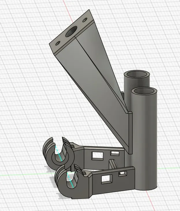 Other STL Download - Mount for 10" SMa/ELRSby SkeletYT