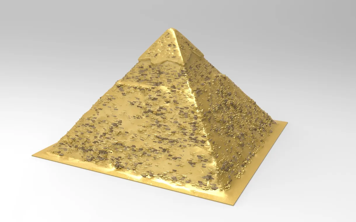 Industrial Design & Prototypes STL Download - PYRAMID OF KHAFREby ARROW ...