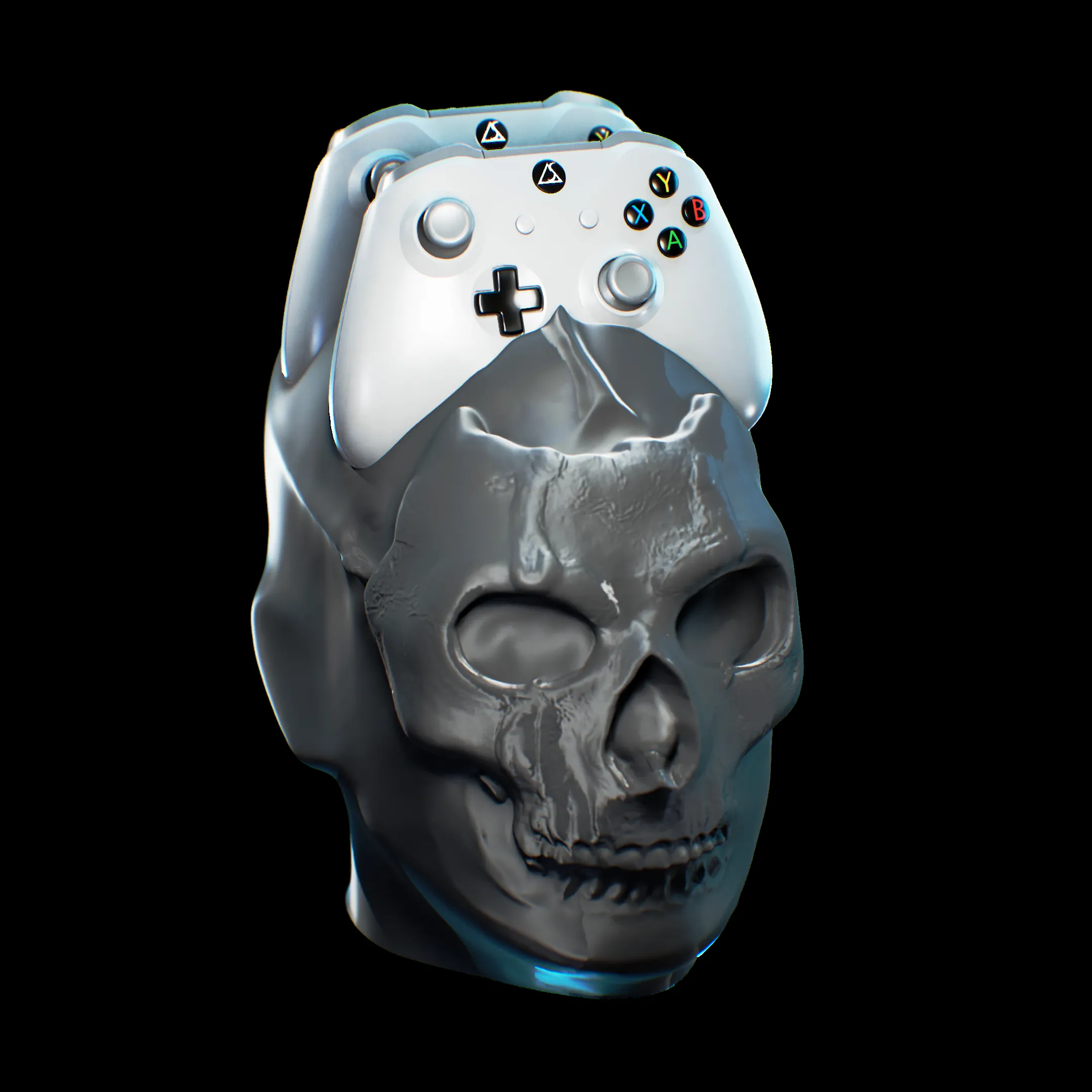 Other STL Download - Ghost Call of duty Joy Holder Fan art Head x 2 ...