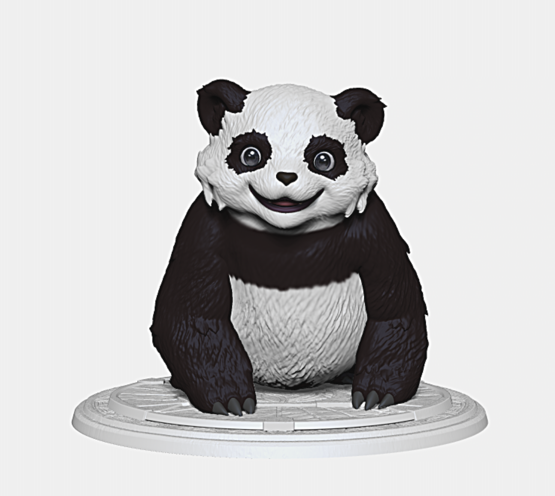 Panda | 3D models download | Creality Cloud