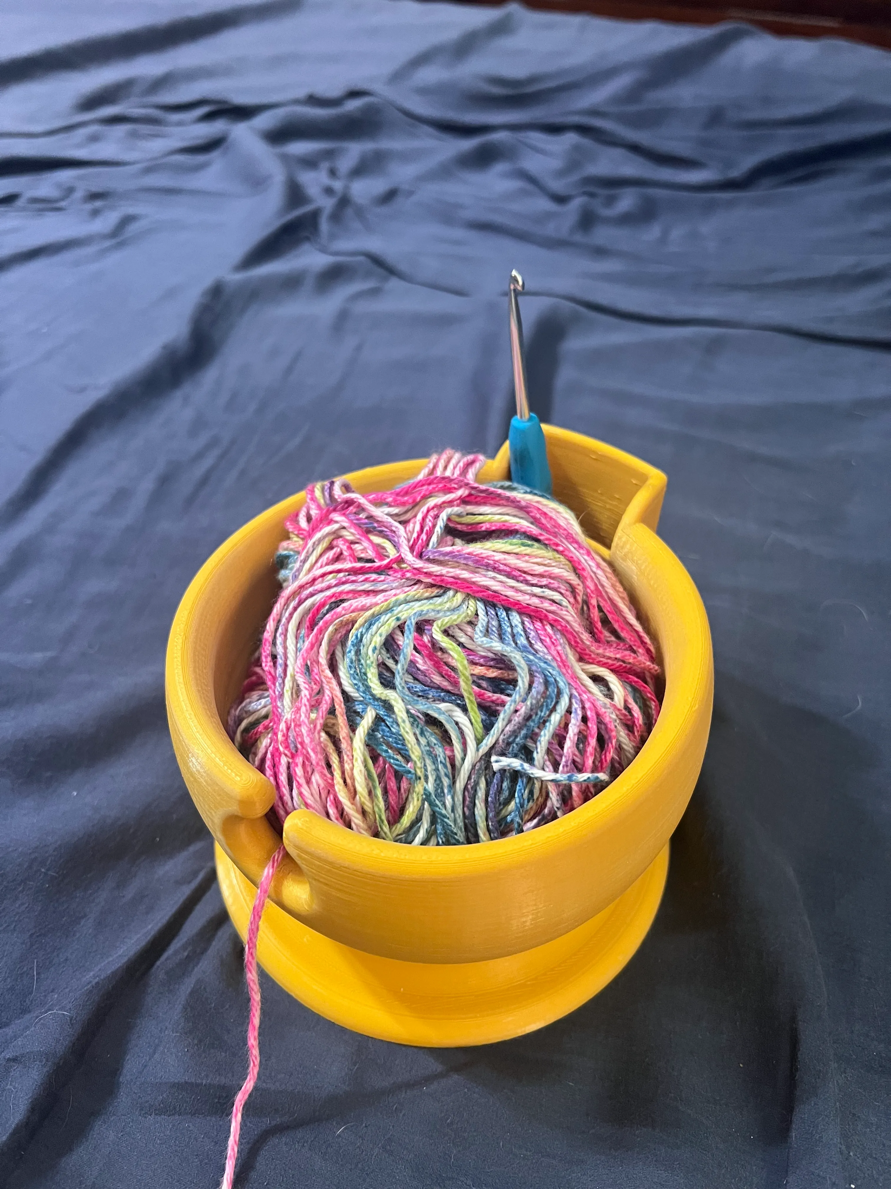 OtherSTL 다운로드 -Yarn bowl with tool storage - TattooJoel