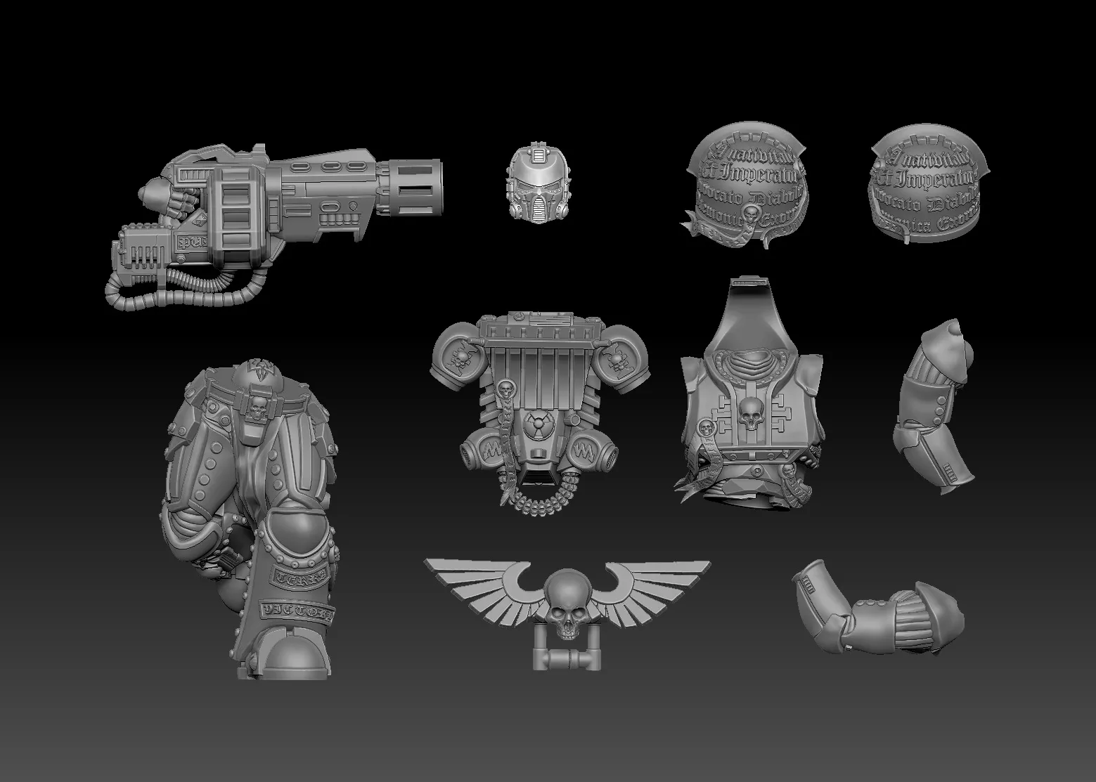 Characters & Creatures STL Download - Steel Sentinel 11by Silent Gil