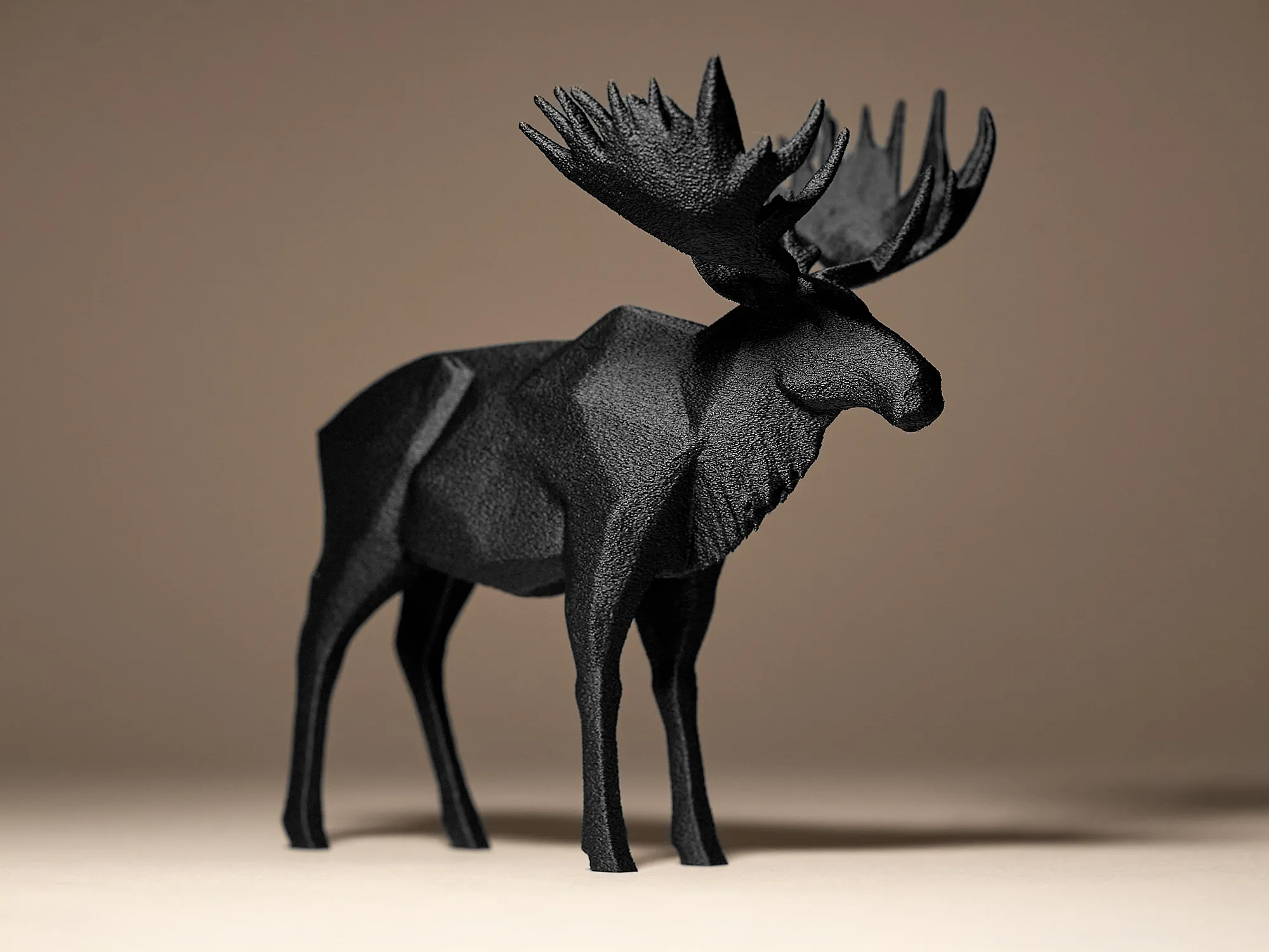 3D Printer Files | 3MF File | Moose Decor Figurine | Creality Cloud