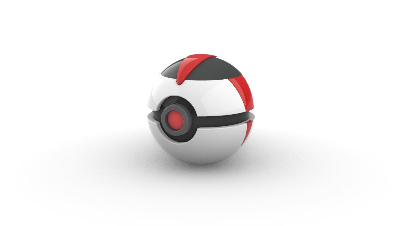 Pokeball Timer Ball | 3D models download | Creality Cloud