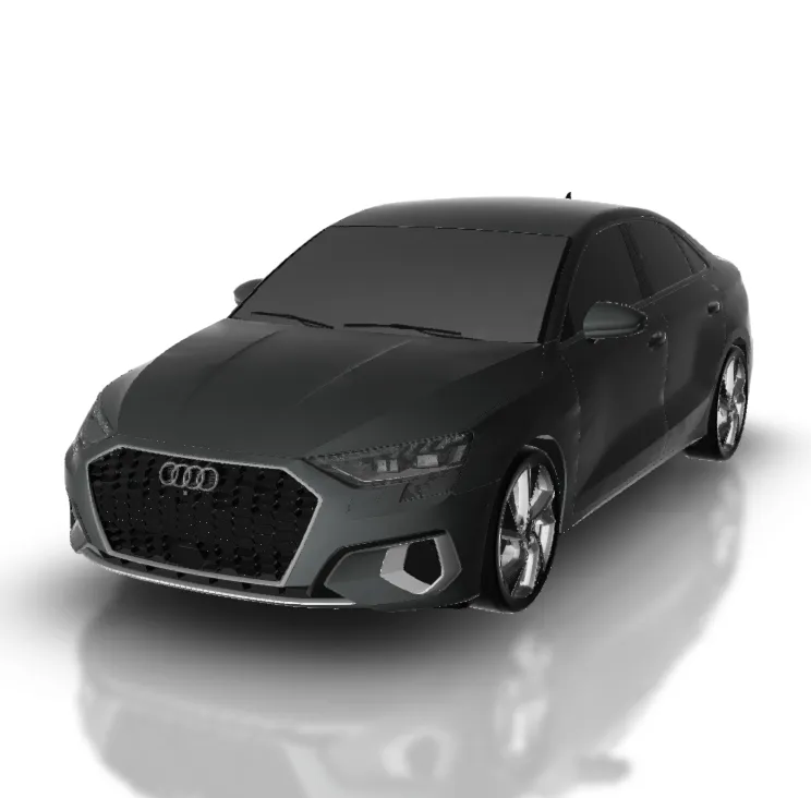 Vehicles & Machinery STL Download - Audi A3 35 TFSI 2021by 3DCARSALON
