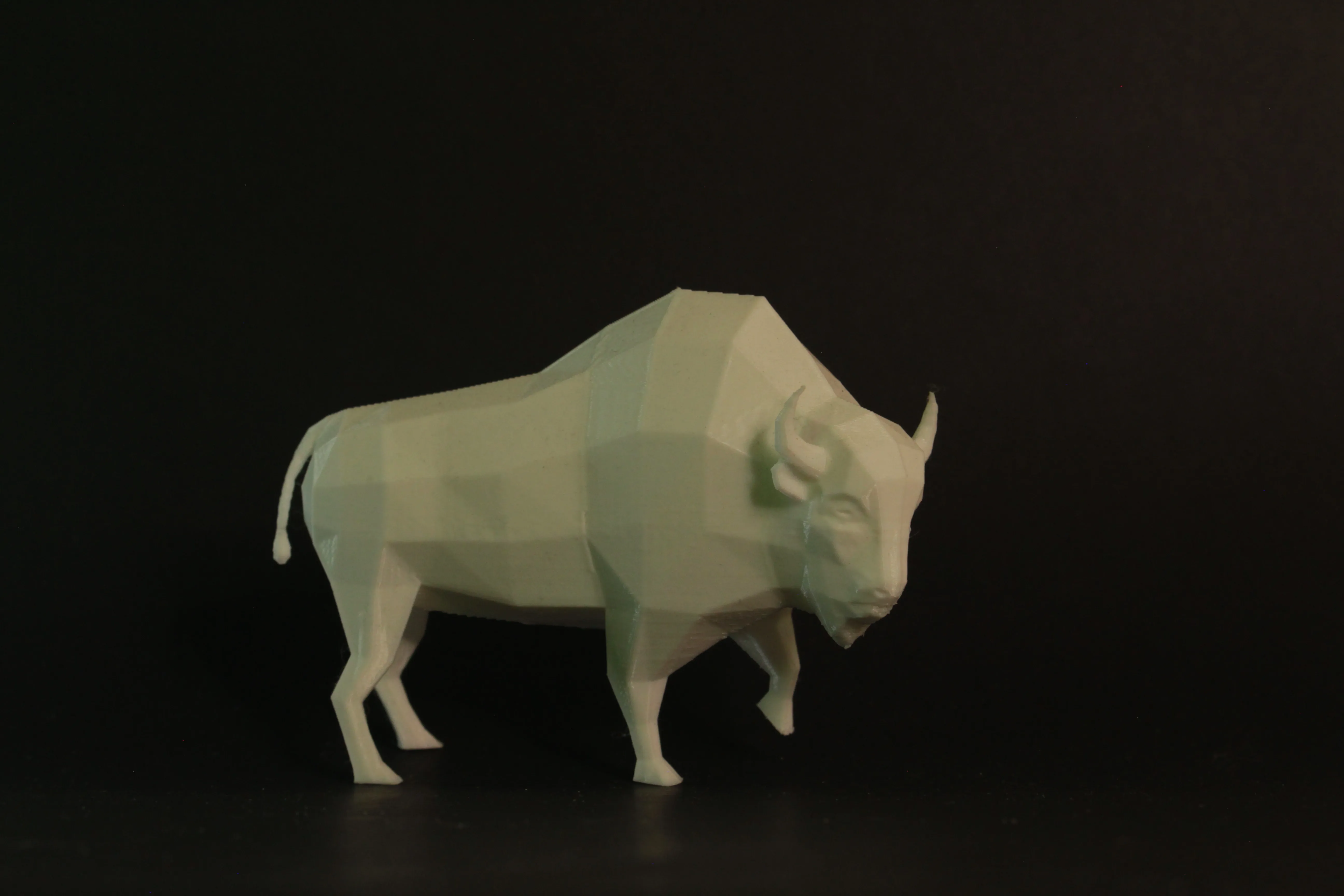 Characters & Creatures STL Download - Low Poly Bisonby RyKa 3D