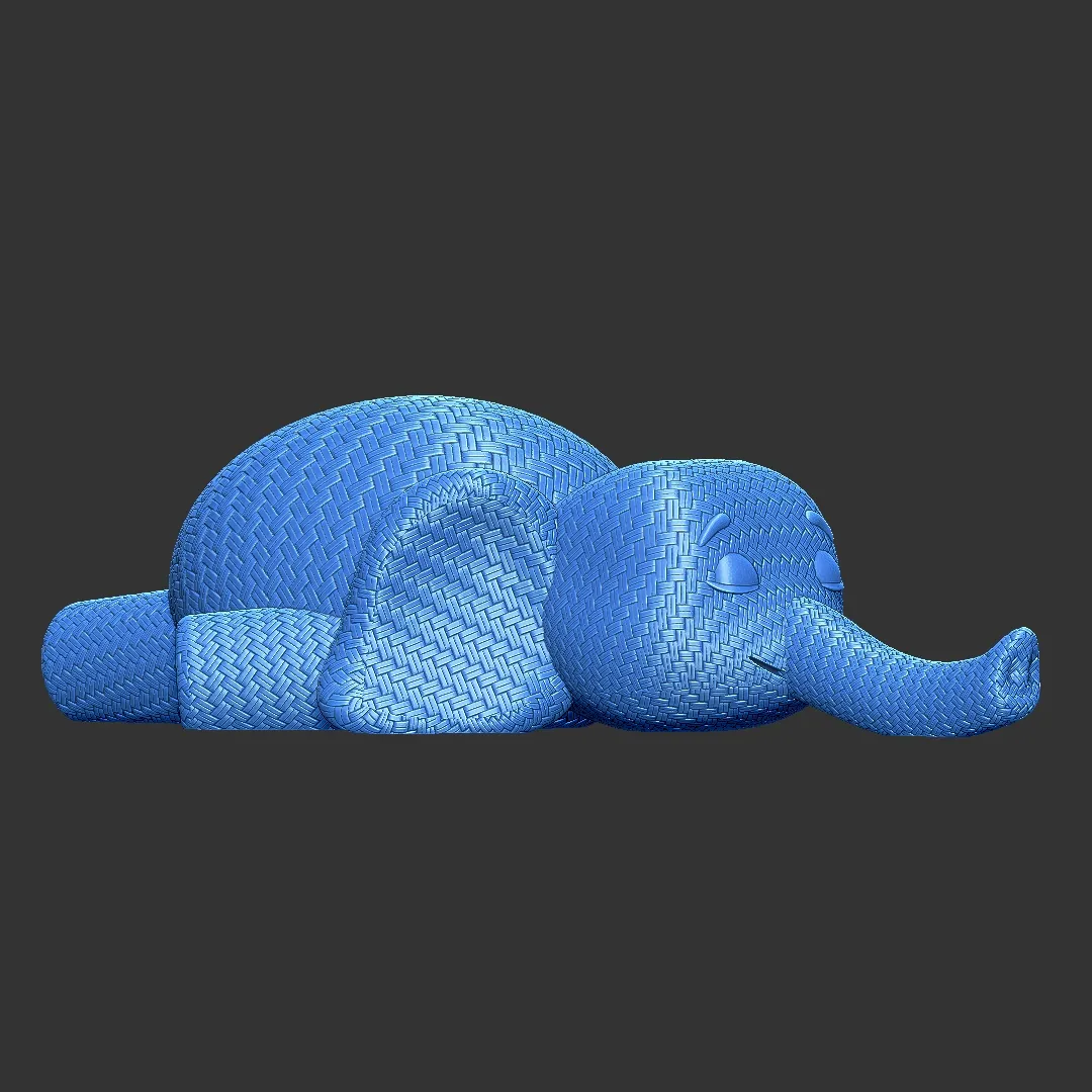 Woven Elephant | 3D models download | Creality Cloud