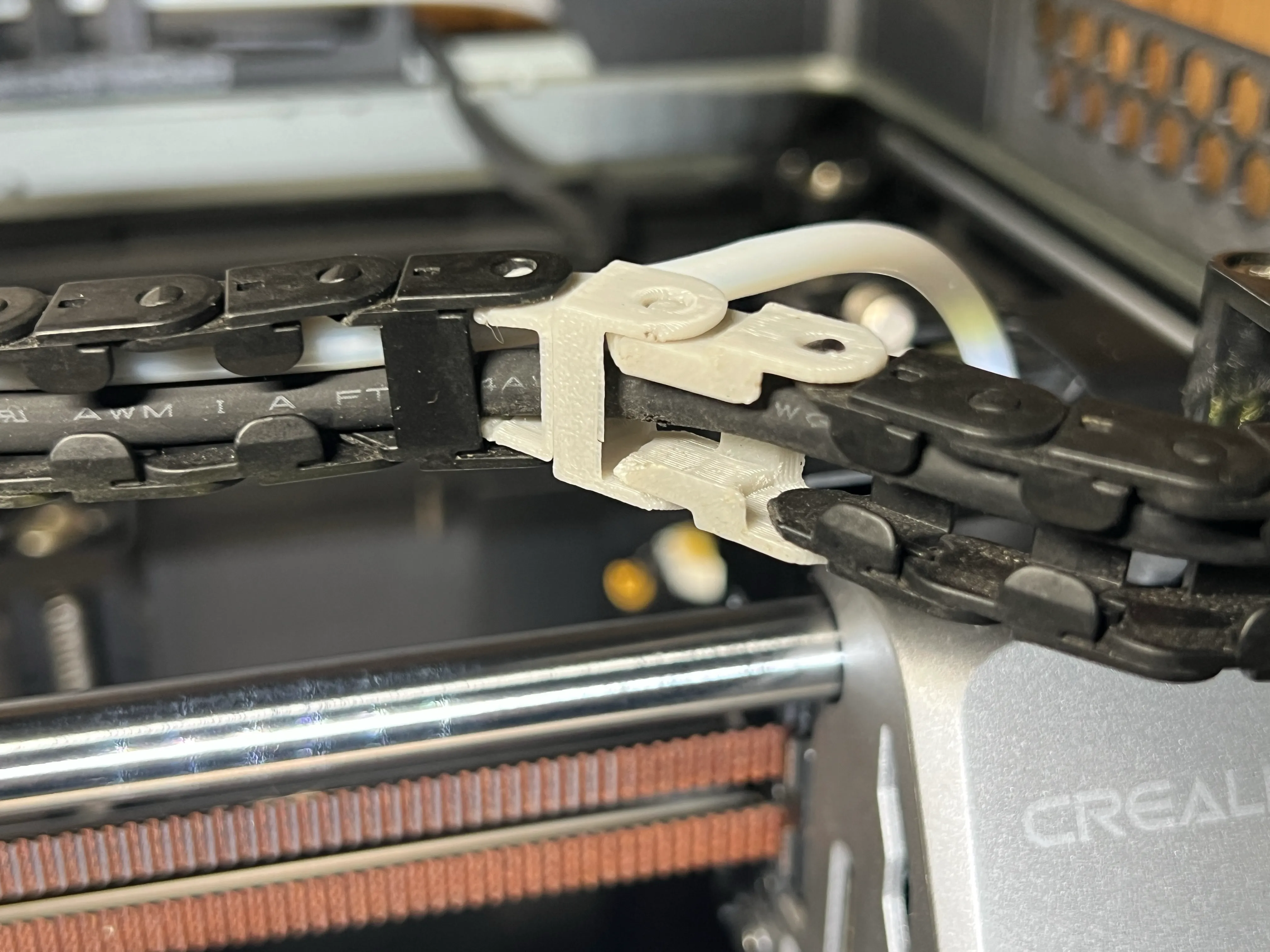 PRINTED 2 OF THE LINKS TO REPLACE BROKEN LINKS AND ALL IS GOOD SO FAR! PRINTED IN ABS | Creality ...