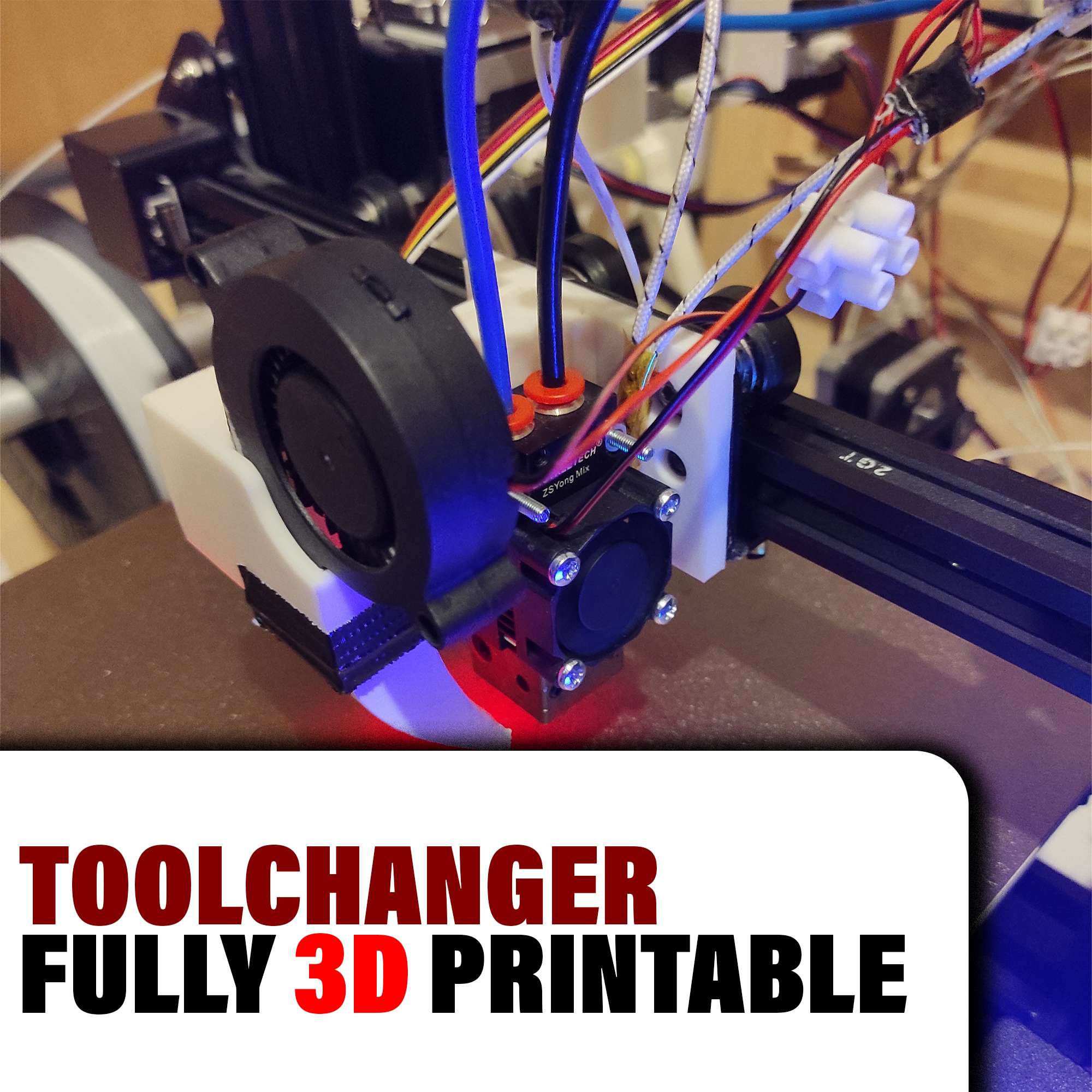 Toolchanger - Fully 3D Printable | 3D models download | Creality Cloud
