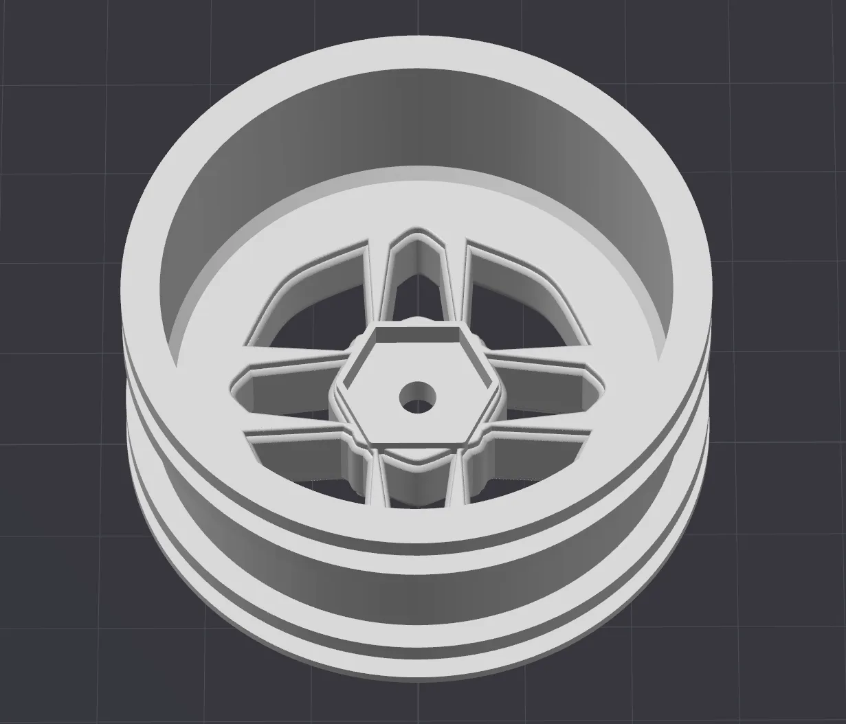 3D Printer Files | 3MF File | High Quality Rims (RC 1/10) | Creality Cloud