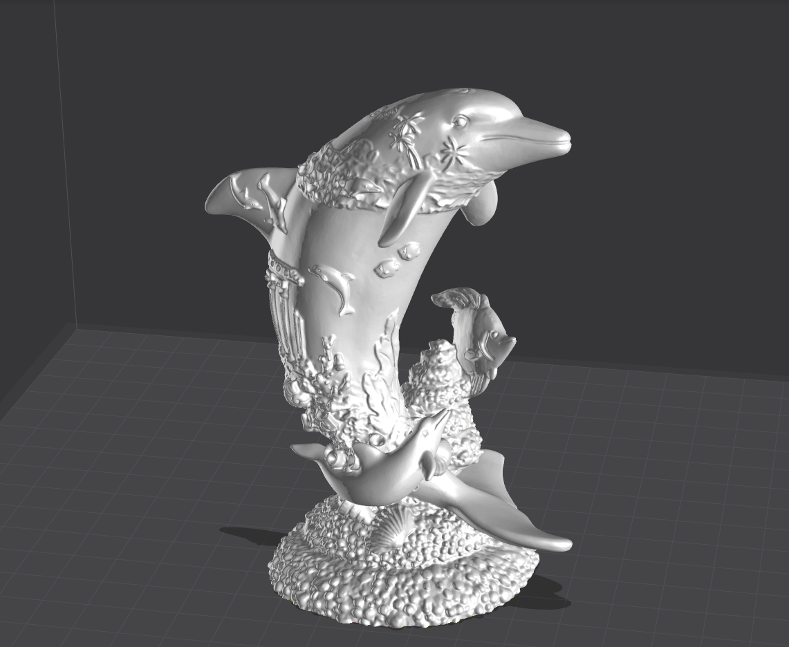 Dolphin detail | 3D models download | Creality Cloud