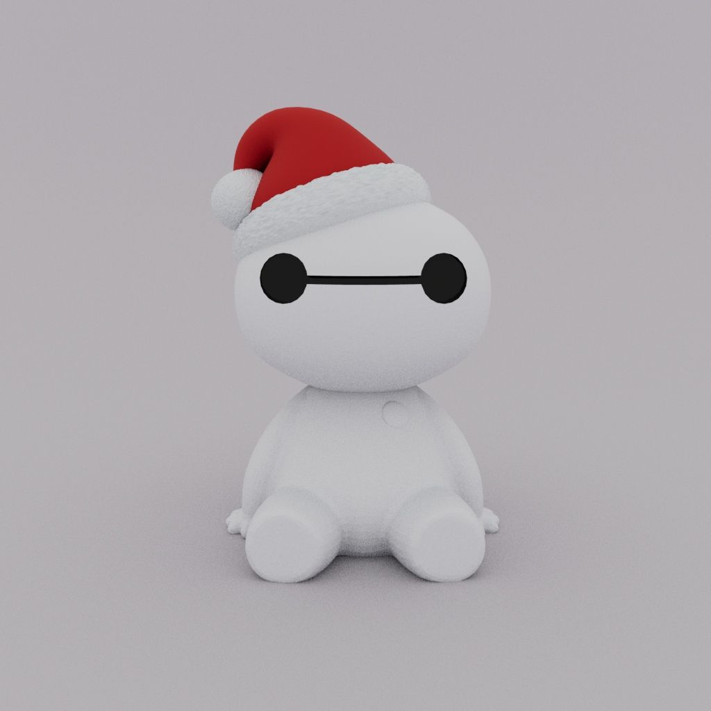 CHRISTMAS SPECIAL - CUTE LITTLE BAYMAX | 3D models download | Creality ...
