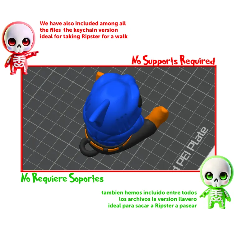 Characters & Creatures STL Download - Ripsterby La Calavera