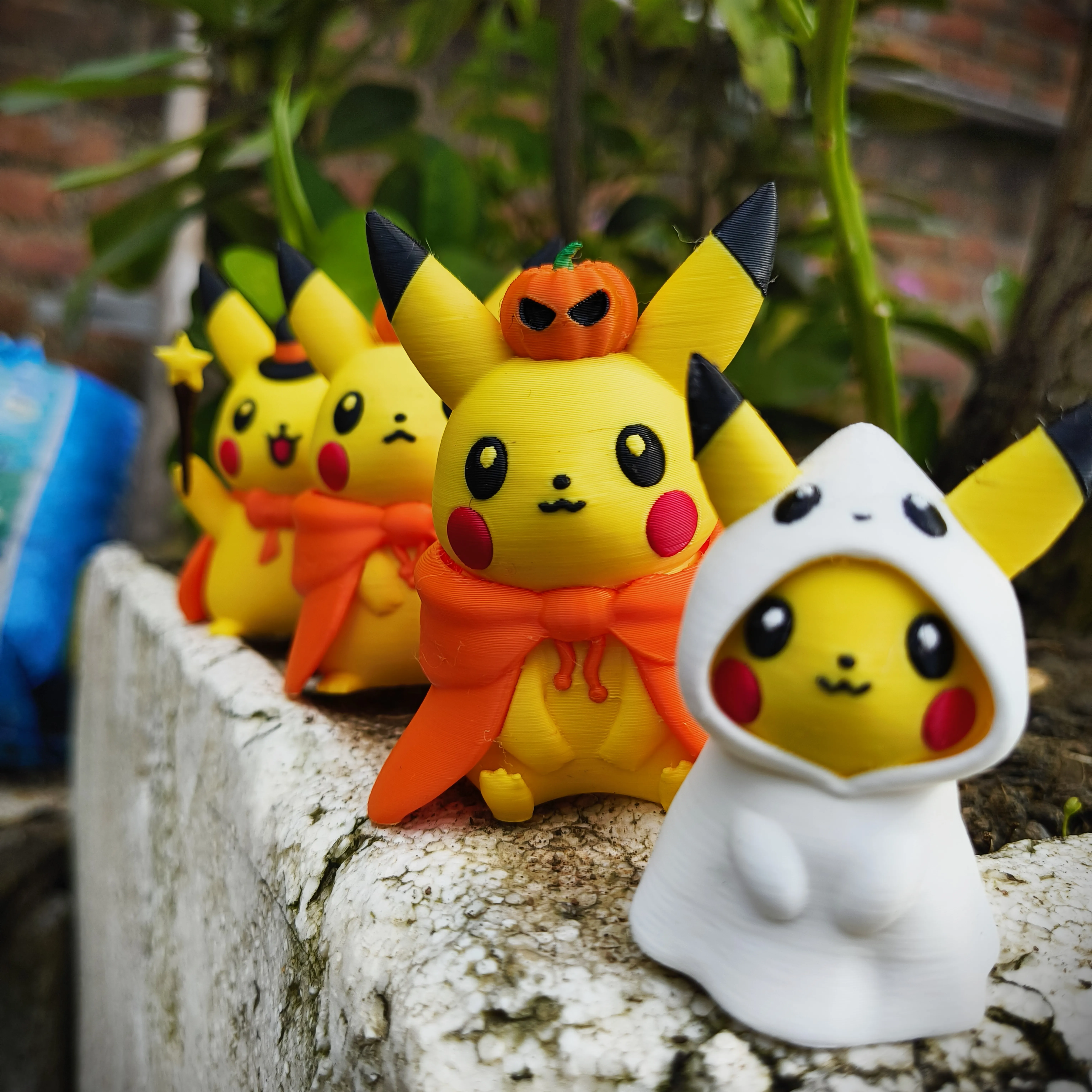 Other STL Download - Halloween Special Cute Pikachu Collectionby ...