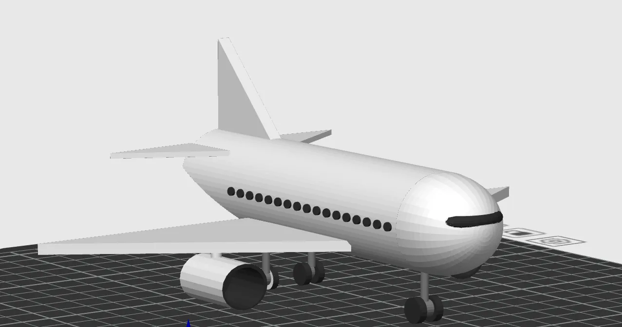 3D Printer Files | 3MF File | Airplane model | Creality Cloud