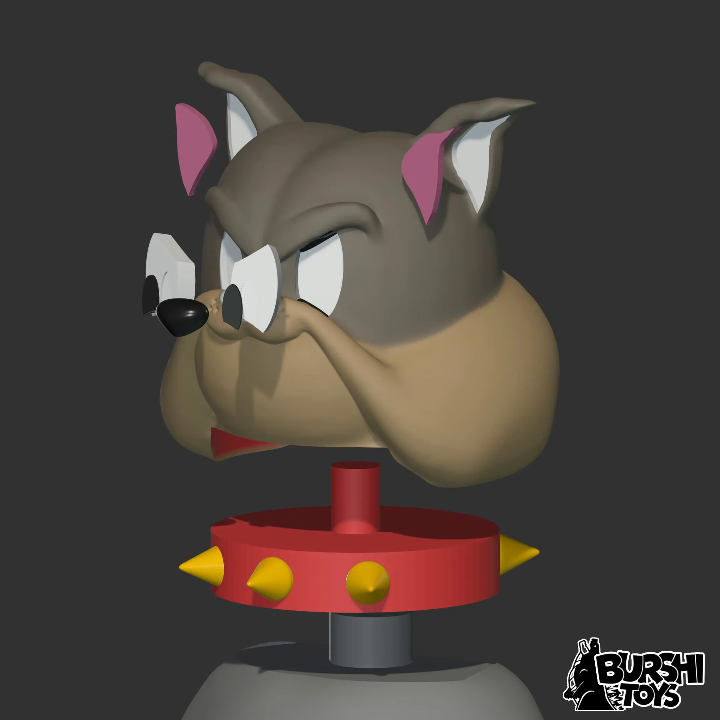 Characters & Creatures STL Download - Spike (Tom & jerry) Urban Vibes ...