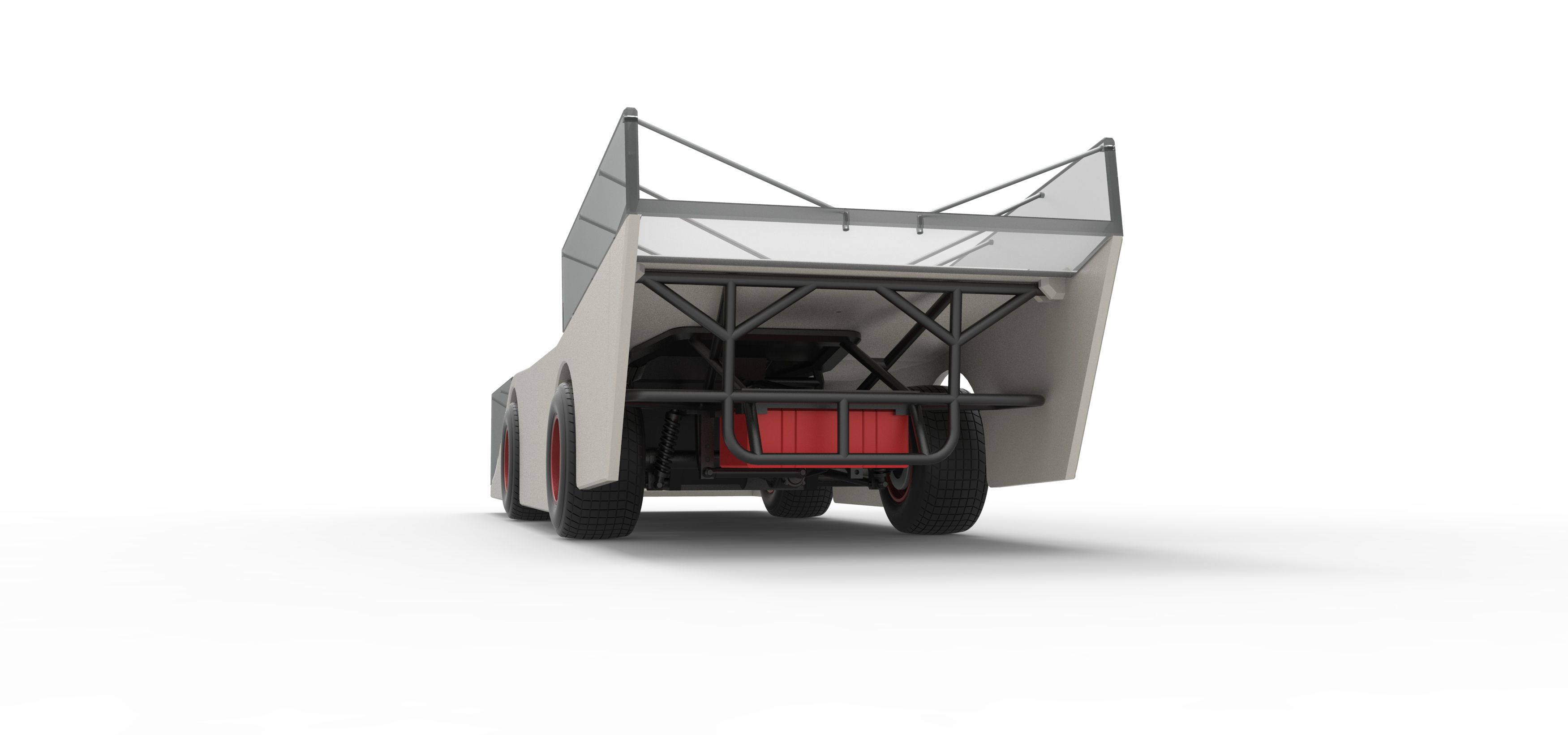 Vintage Outlaw dirt late model race car Scale 1:25 | 3D models download ...