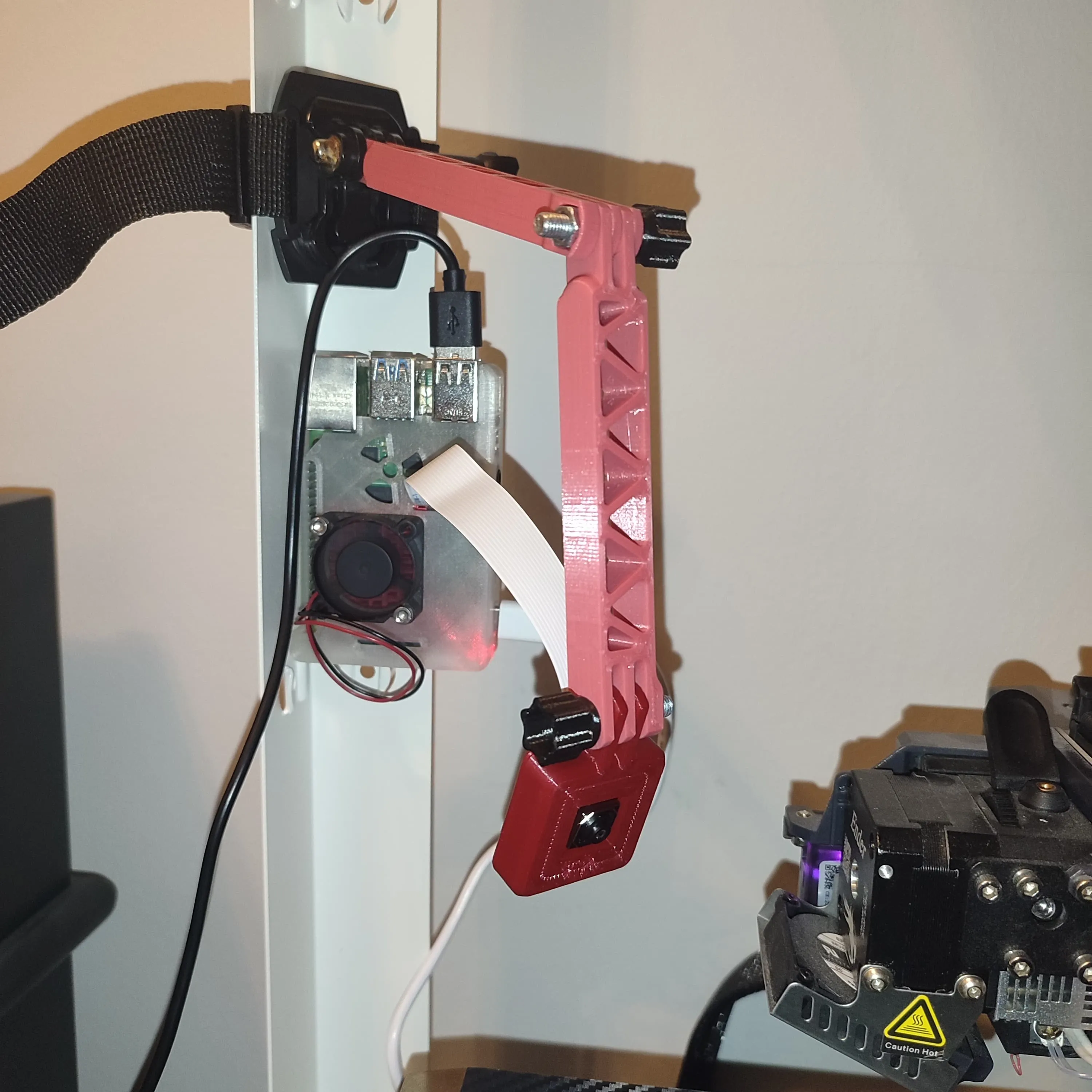 Raspberry Pi Camera Module 3 Case Go Pro (or any action cam) | 3D ...