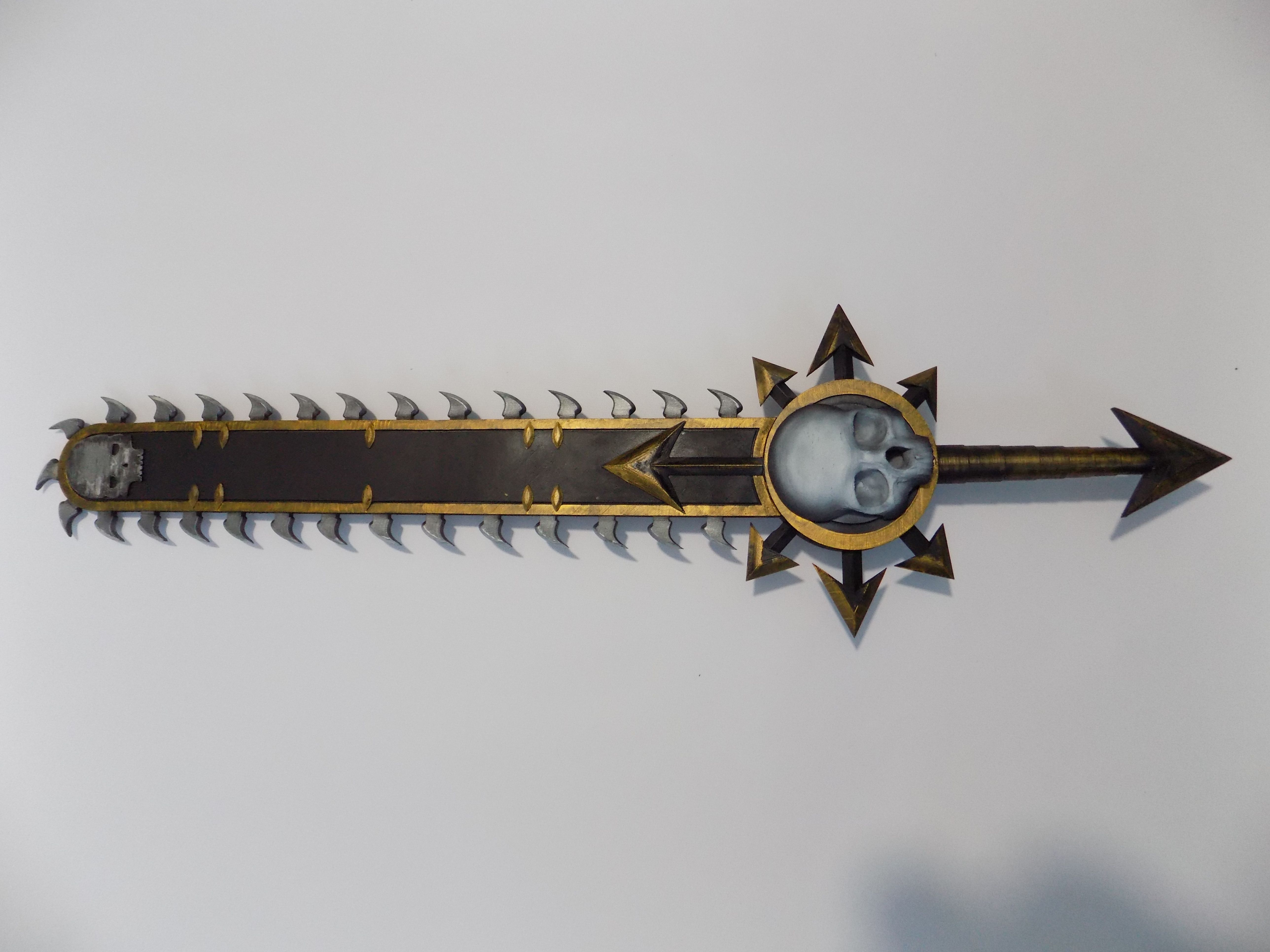 Chain Sword Chaos Warhammer | 3D models download | Creality Cloud