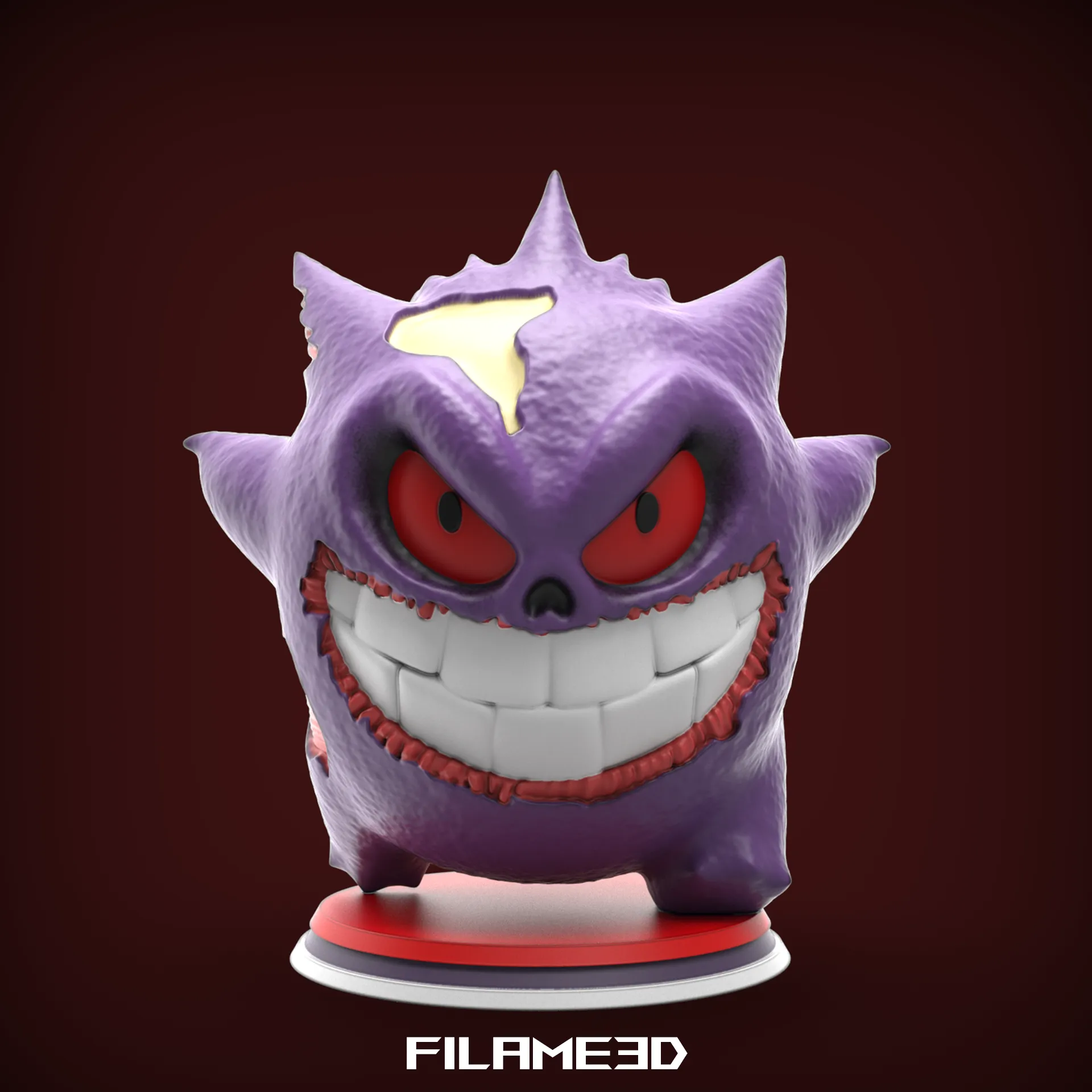 Characters & Creatures STL Download - GENGAR ZOMBIEby Filame3D