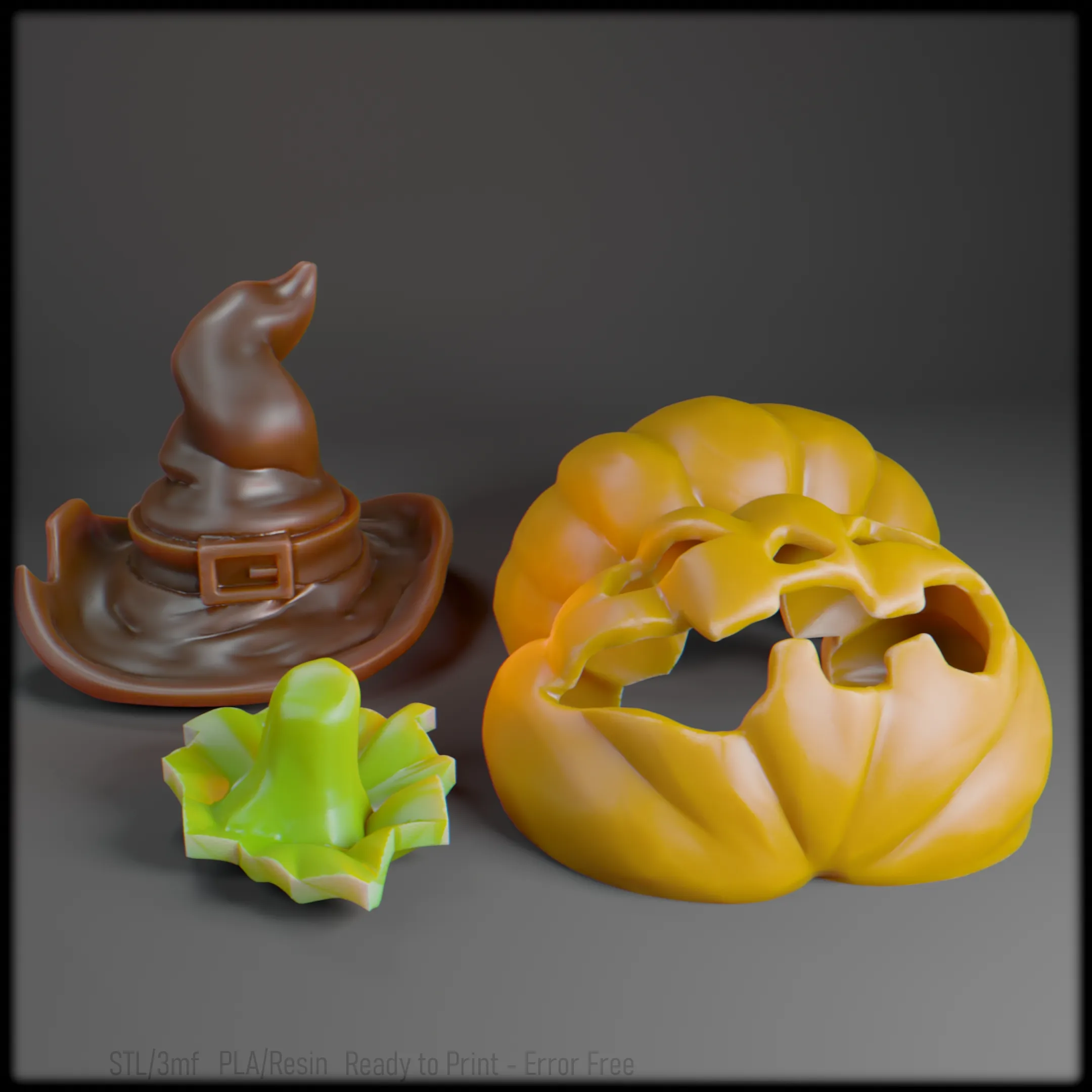 3D Printer Files | 3MF File | Pumpkin Halloween Bawl | Creality Cloud