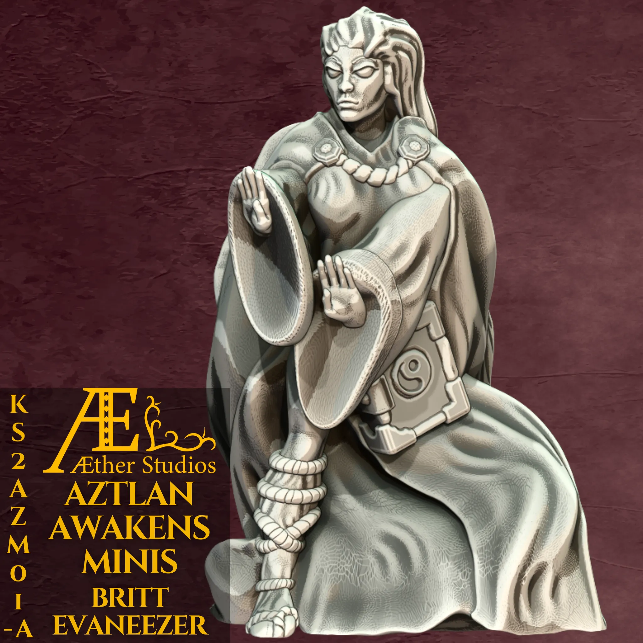 Other STL Download - KS2AZM01 -A - Britt Evaneezerby Aether Studios