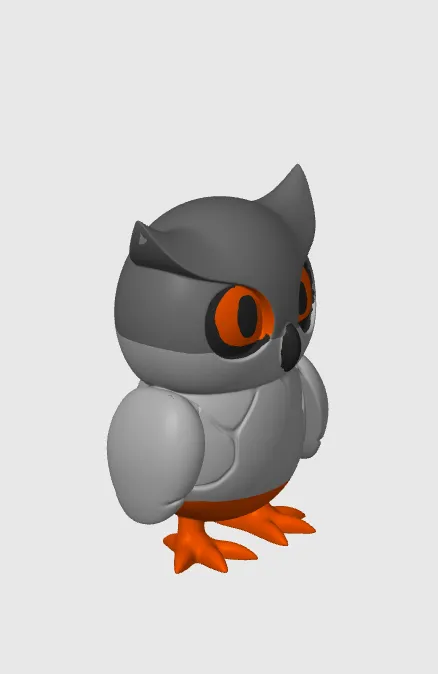Archivos de impresora 3D | Archivo 3MF | Robot Owl | Creality Cloud