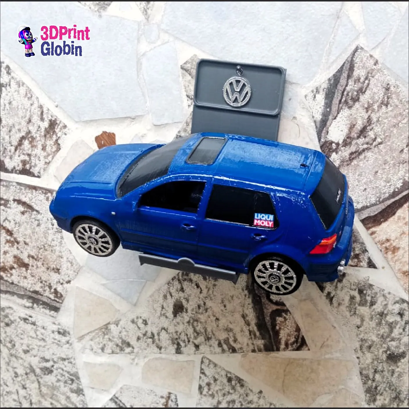 Other STL Download - Volkswagen Golf MK4 - Incluye Soporte de Paredby ...