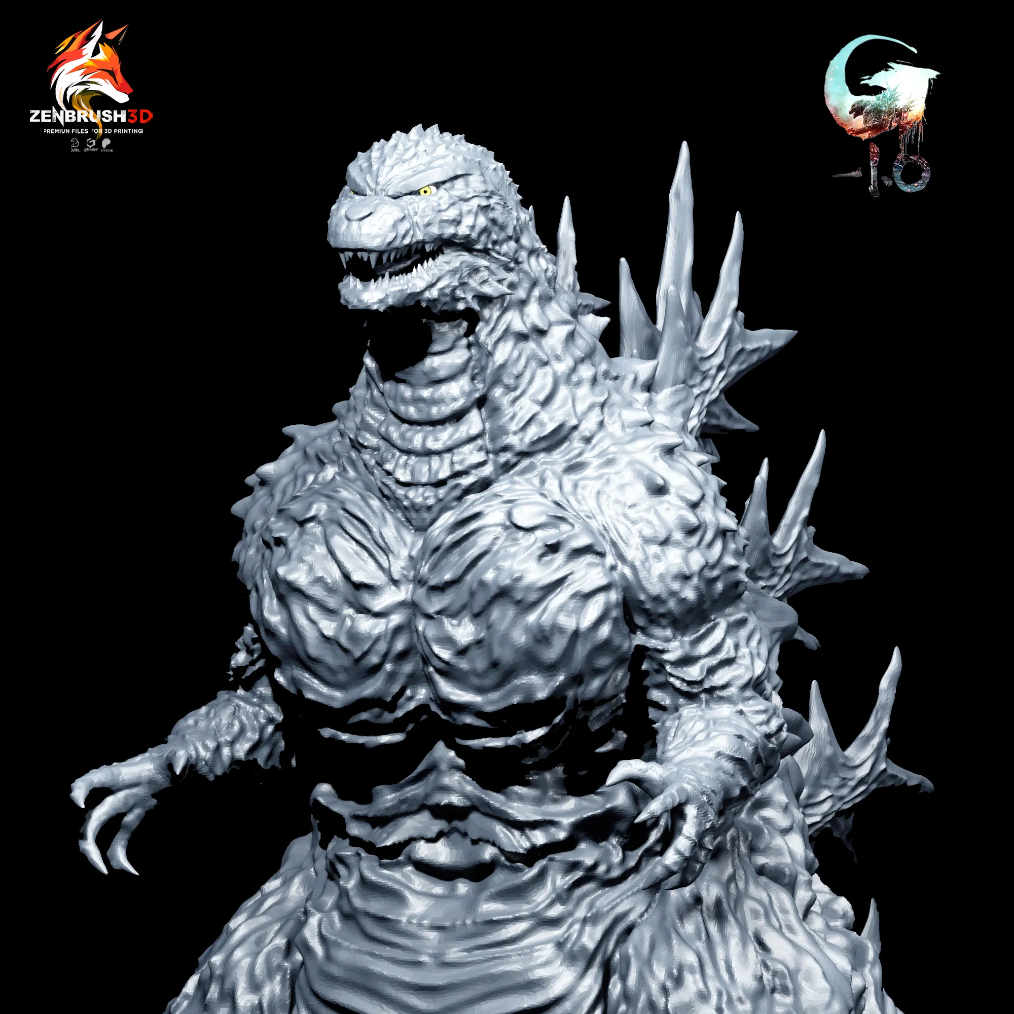 GODZILLA - MINUS ONE 3D PRINTING | 3D models download | Creality Cloud