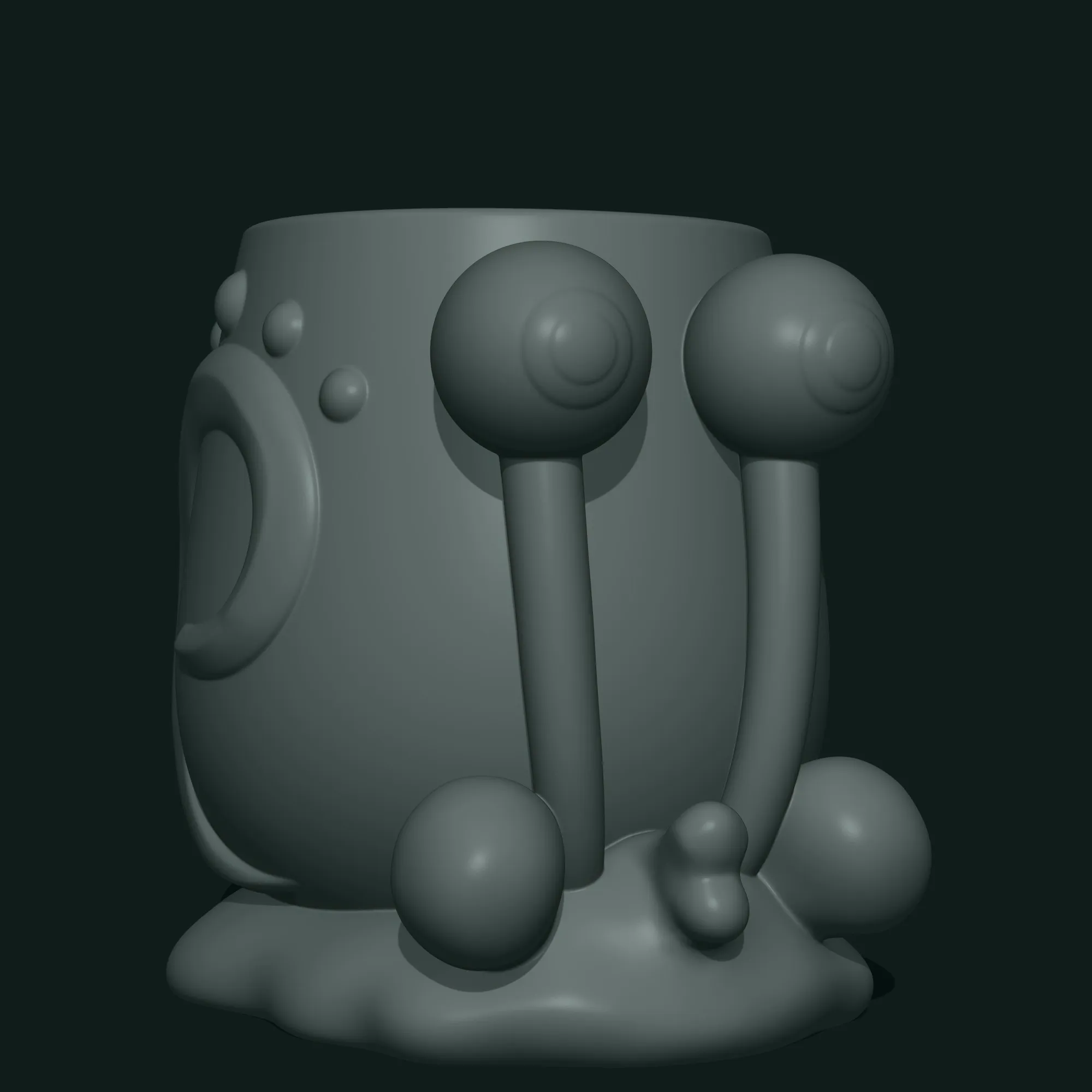 Home Decorations & Ornaments STL Download - Gary the Snail Pen Holderby ...