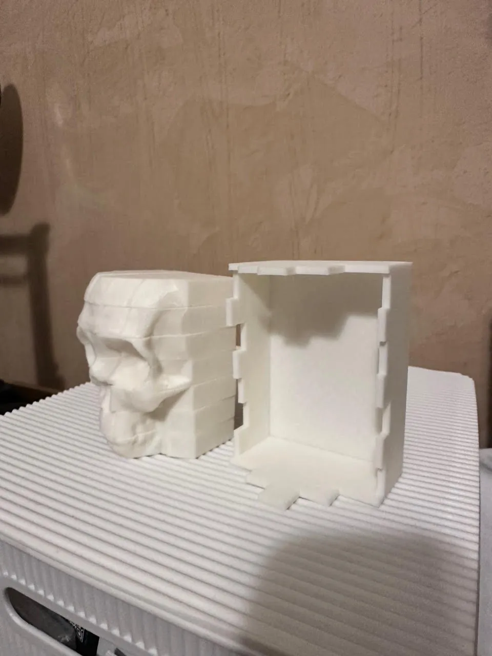 3D Printer Files | 3MF File | pixel skull box | Creality Cloud
