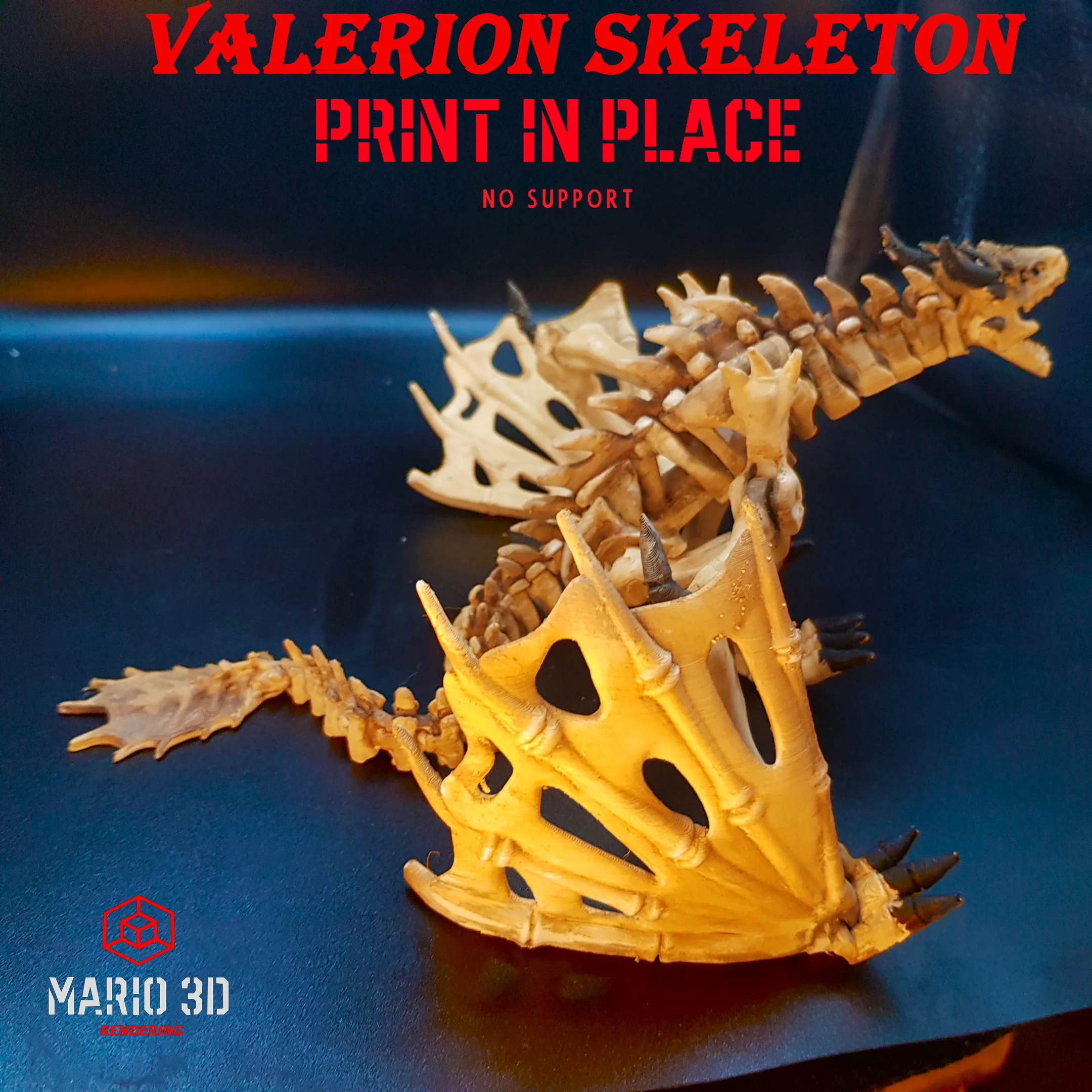 Characters & Creatures STL Download - dragon_balerion_print_in_placeby ...