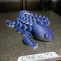 Fuzzy Dragon! I wanted to experiment with fuzzy skin settings in ...