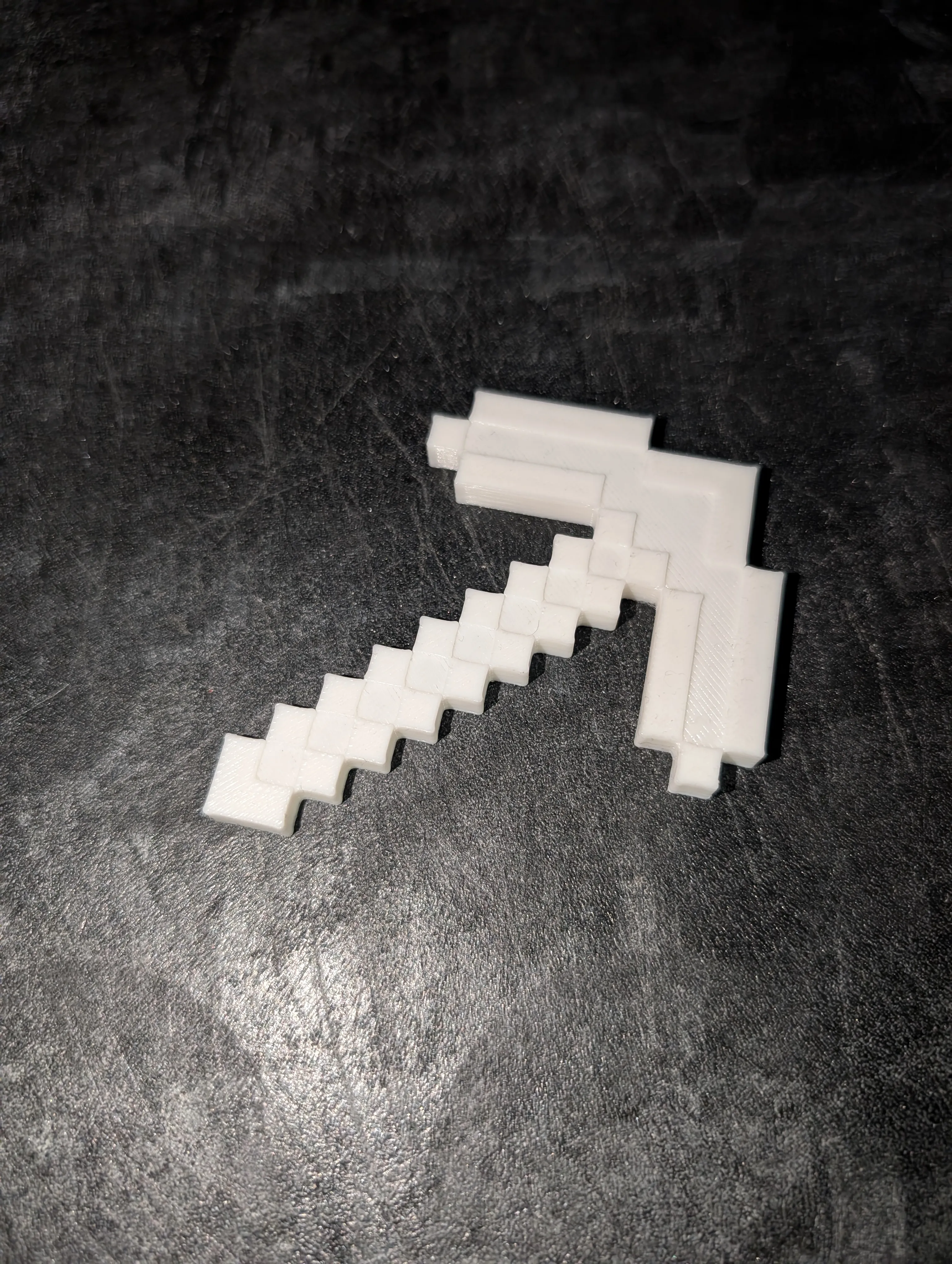 3D Printer Files | 3MF File | Minecraft Pixel Pickaxe | Creality Cloud