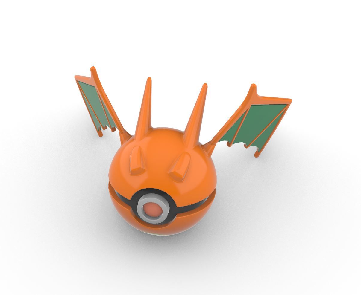Pokeball 6 Charizard | 3D models download | Creality Cloud